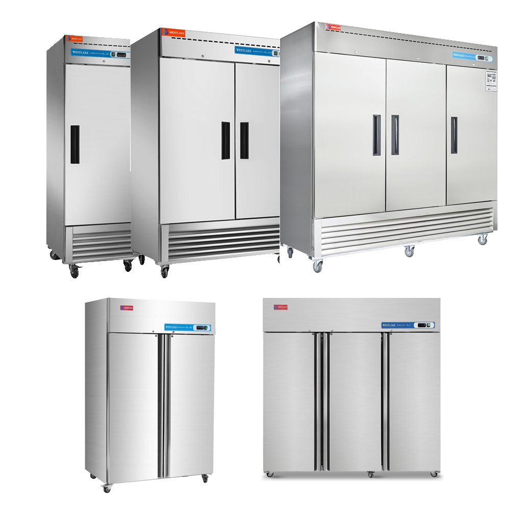 Commercial Refrigerator, Cooler, Fridge Reach-In Solid Door for ...