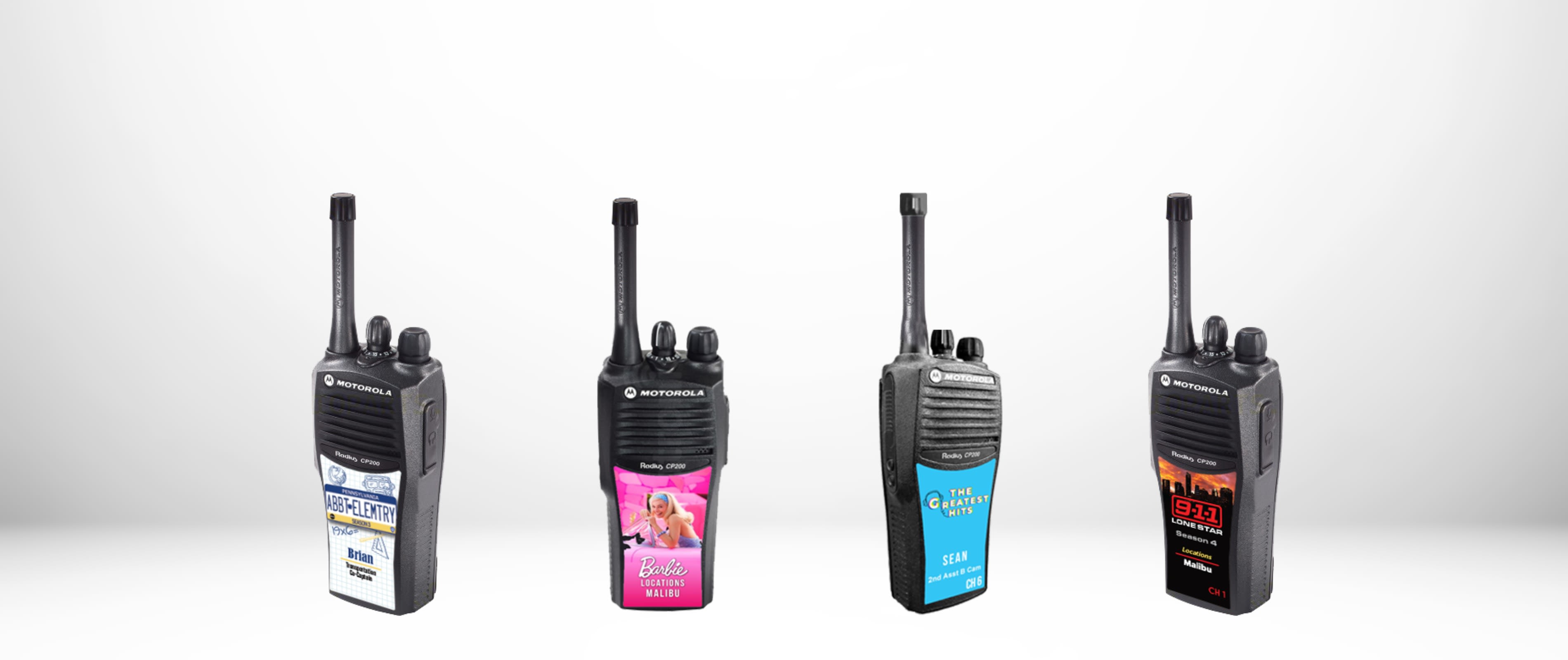 Walkie ID | High-Quality Vinyl Stickers for Walkie Talkies | West Hills