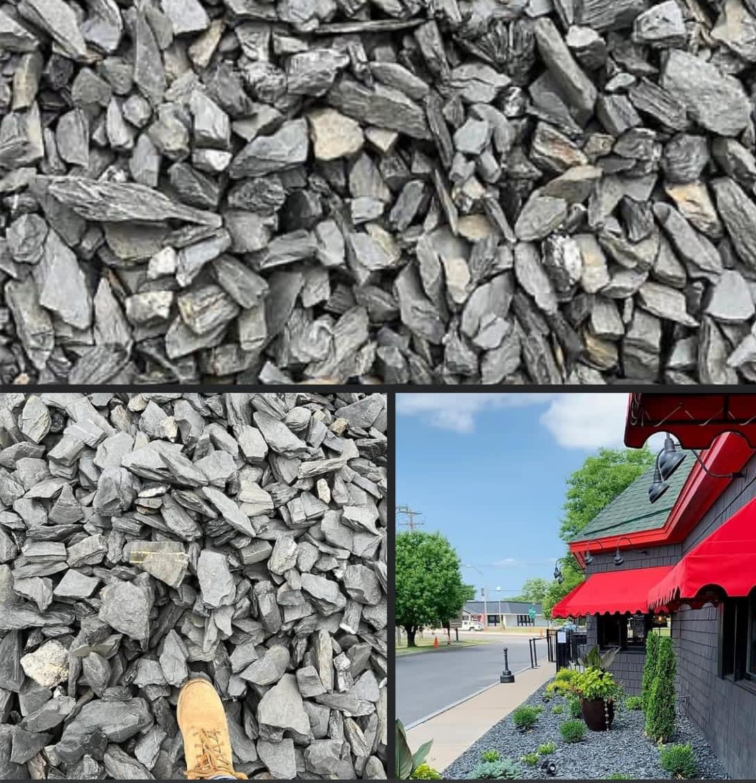 Grey Slate Rock 1-2 inch - Landscape Supplies - Premier Landscape ...