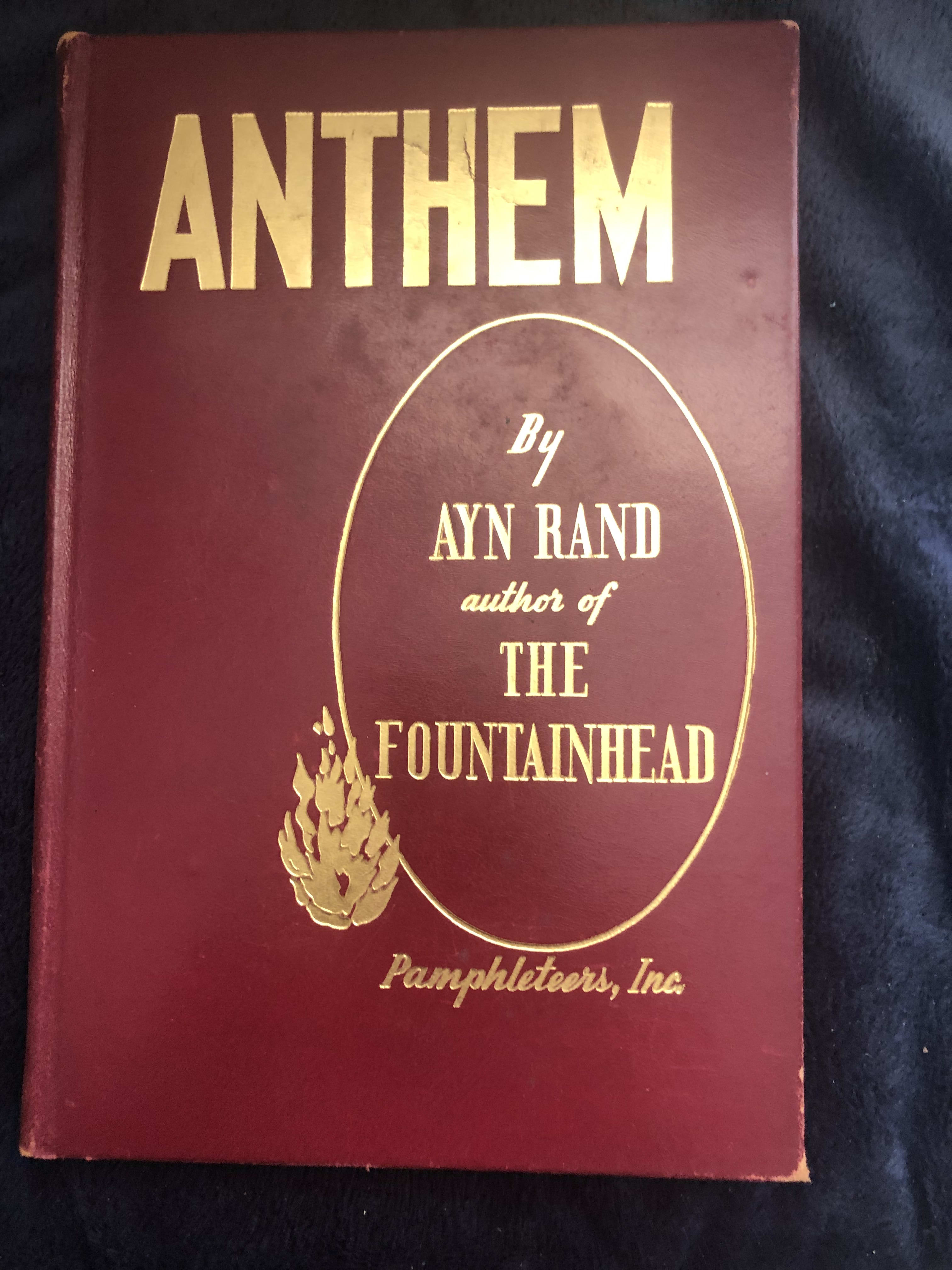 Anthem - Ayn Rand - Pen Ultimate Rare Books | Pine Plains Collectibles ...