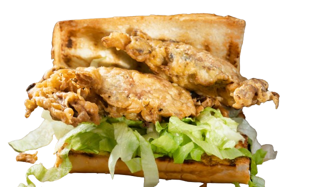 Fried Soft Shell Crab Po Boy - Po Boy Sandwiches - Snow Crab Juicy ...