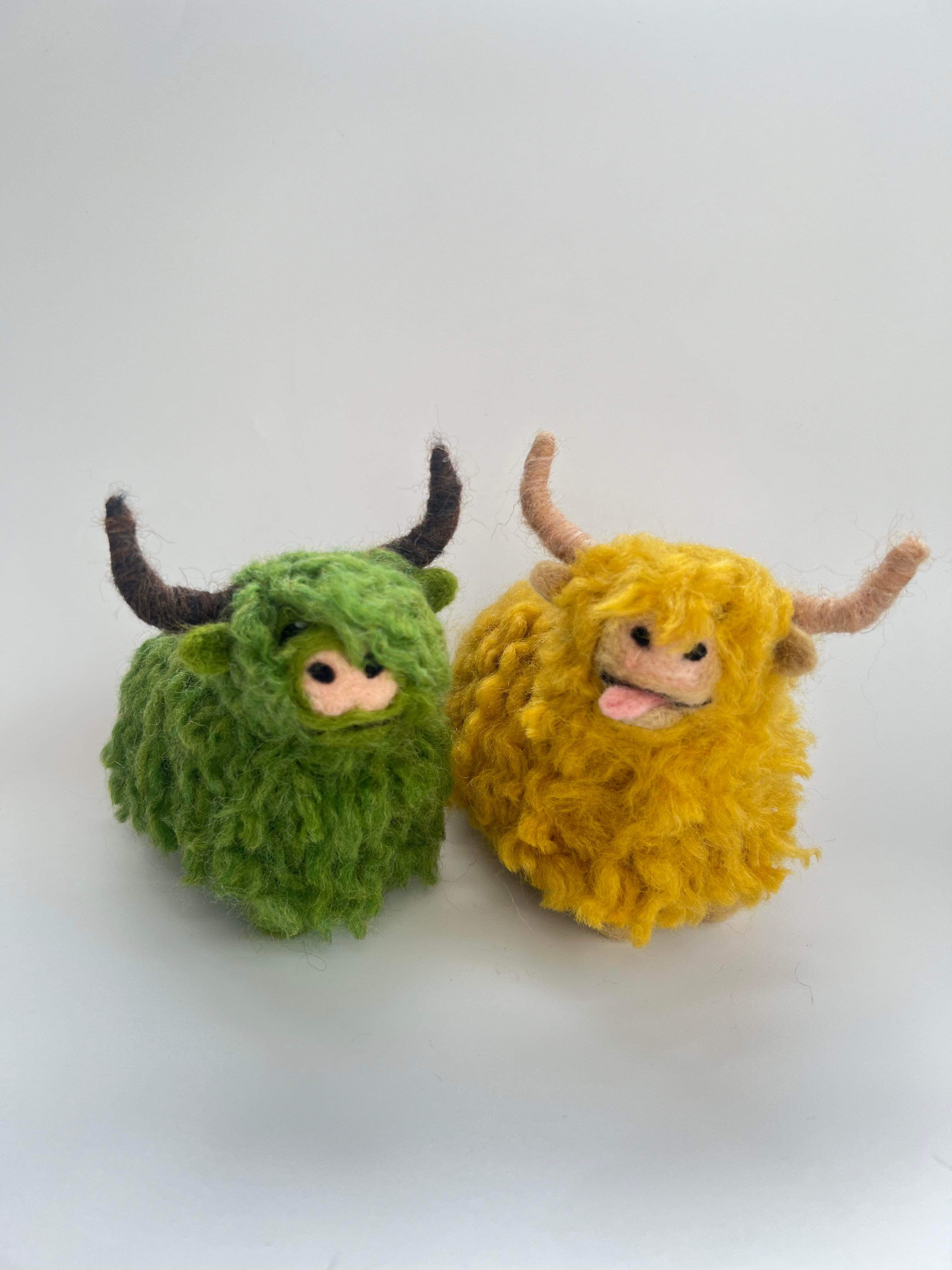 Highland coo kit - Needle Felting Kits - Felts Forever | Craft Store in ...