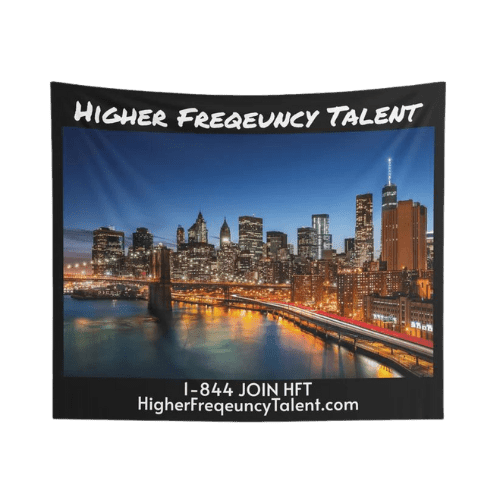 HFT New York Backdrop - Influencer Streaming Gear - Higher Frequency ...