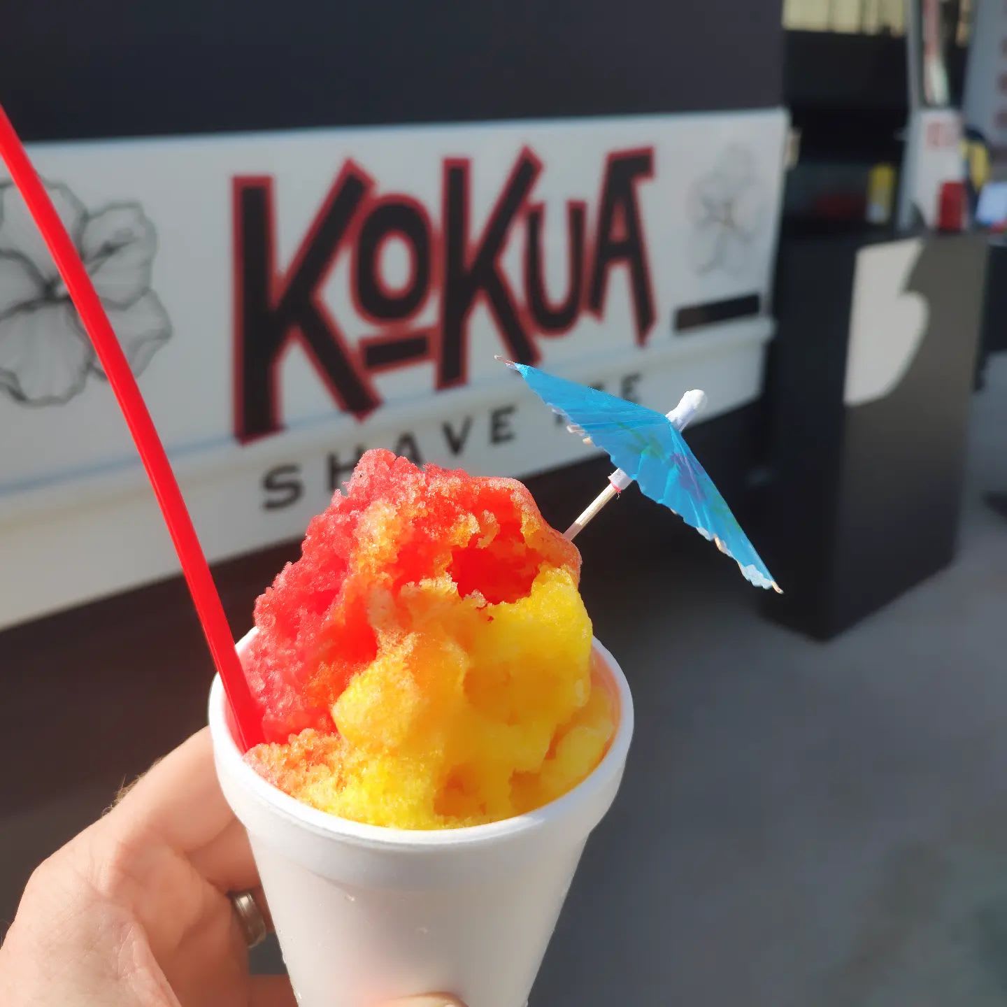 Hawaiian Sunset - Shaved Ice Flavors - Kokua Shave Ice - Food Truck ...