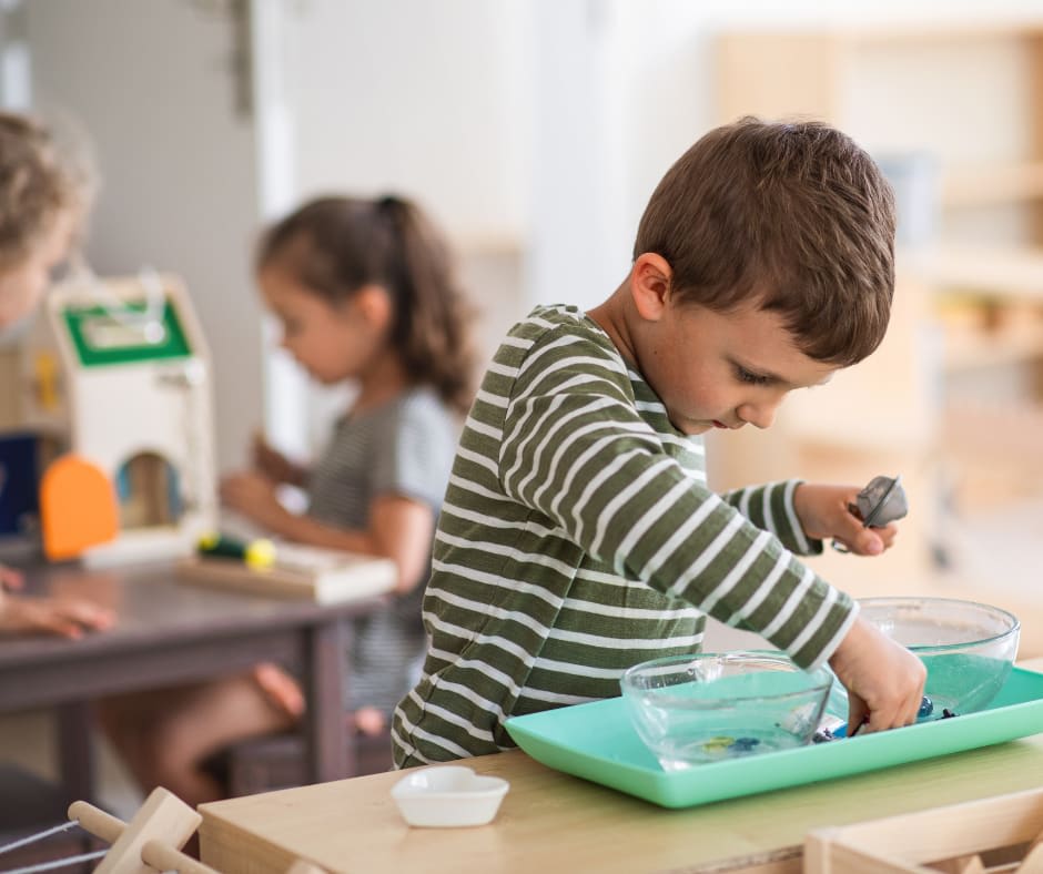 Capstone and Kindergarten - Educational Programs Available - Montessori ...