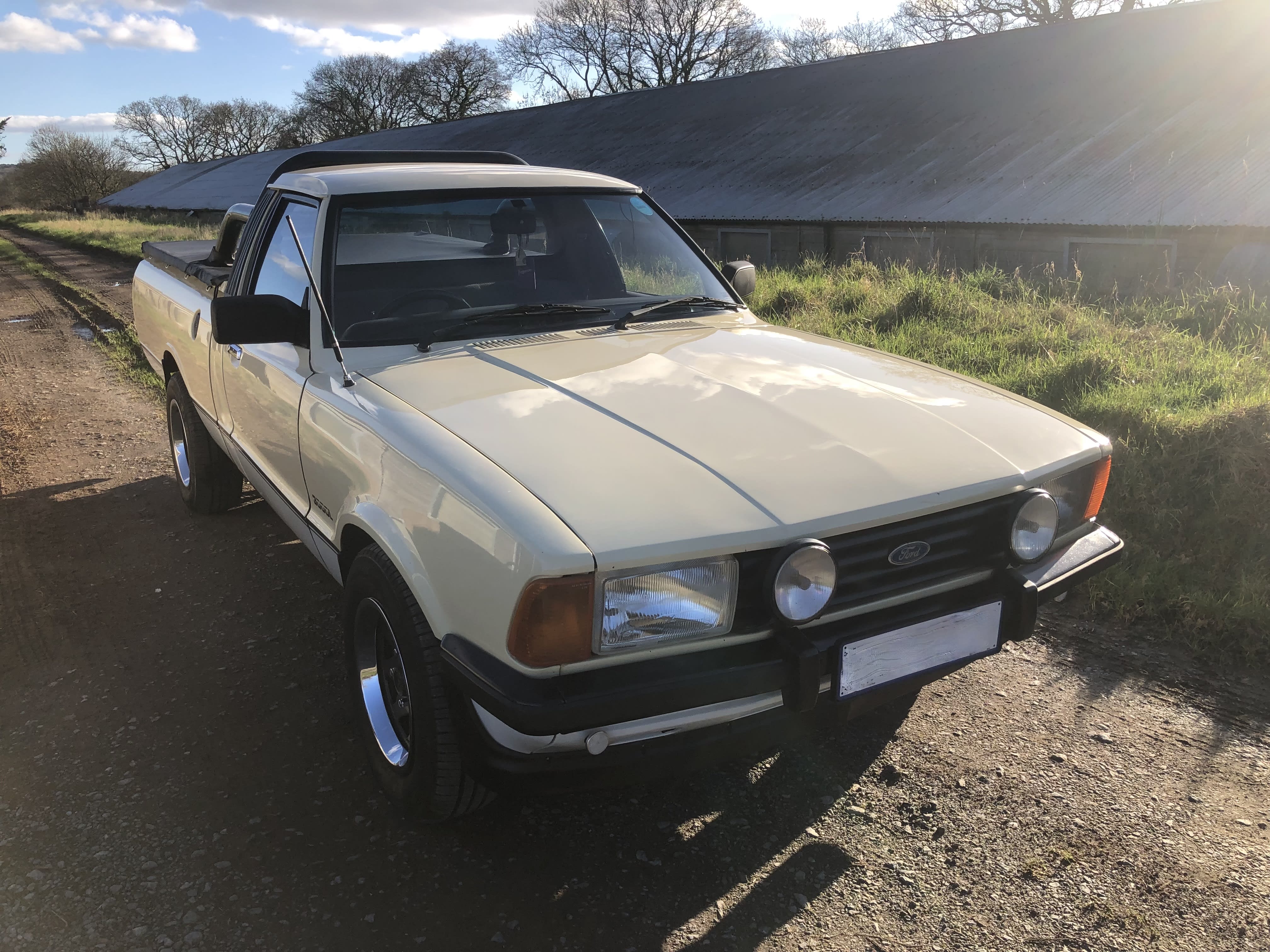 1985 Ford P100 Cortina MK5 PickUp - SOLD - Stock - Red 7 Classics Ltd ...