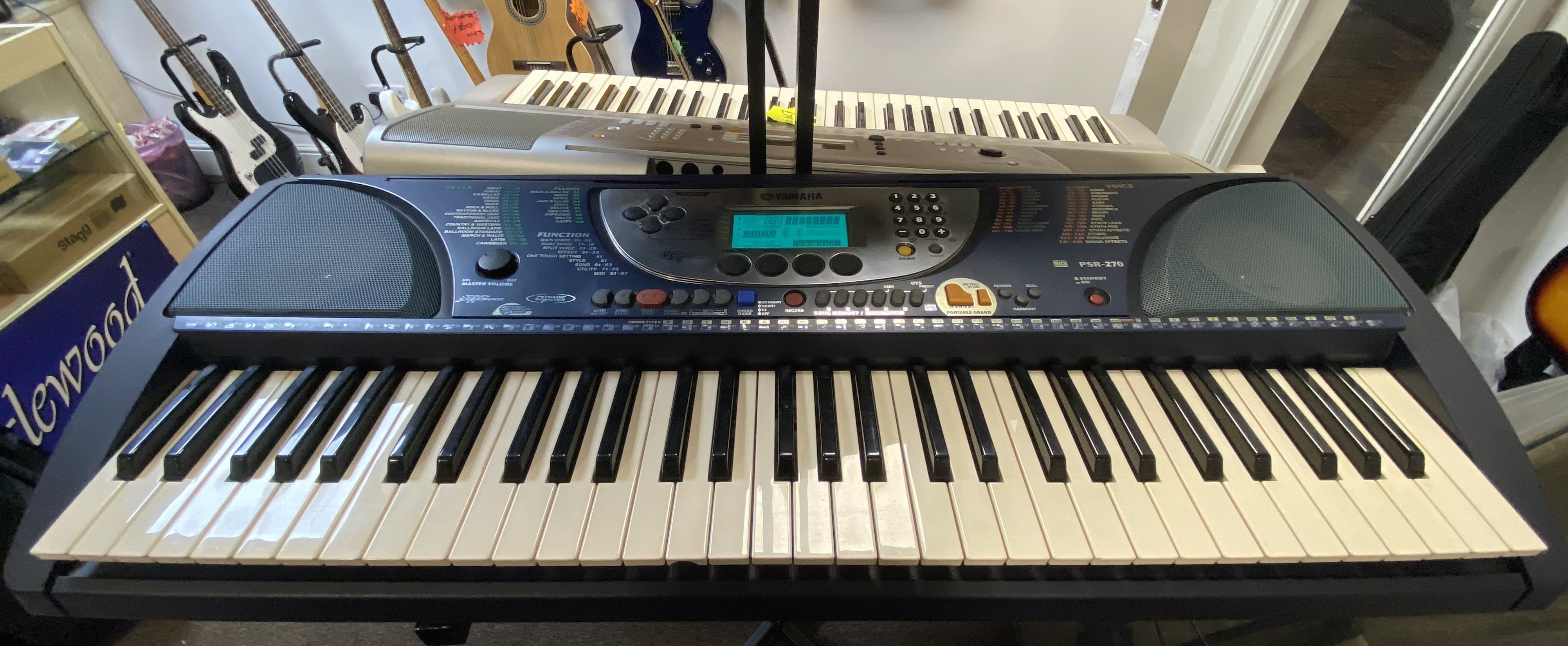 YAMAHA PSR-270 Keyboard/Synthesizer - SOLD - Other Instruments - IMAG ...