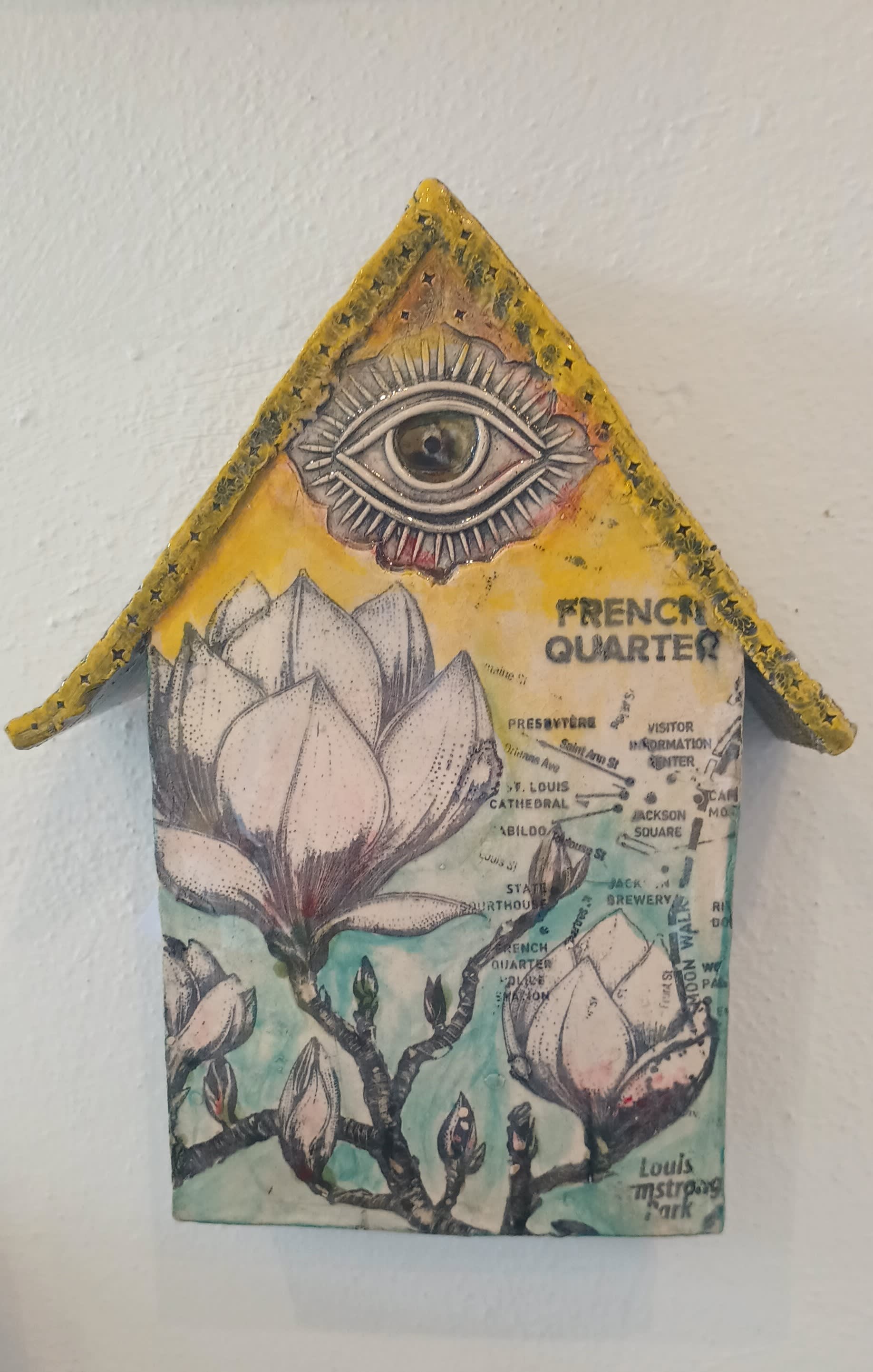 Eye Small House by Pat Lee - PAT LEE - Dutch Alley Artist's Co-Op | Art ...