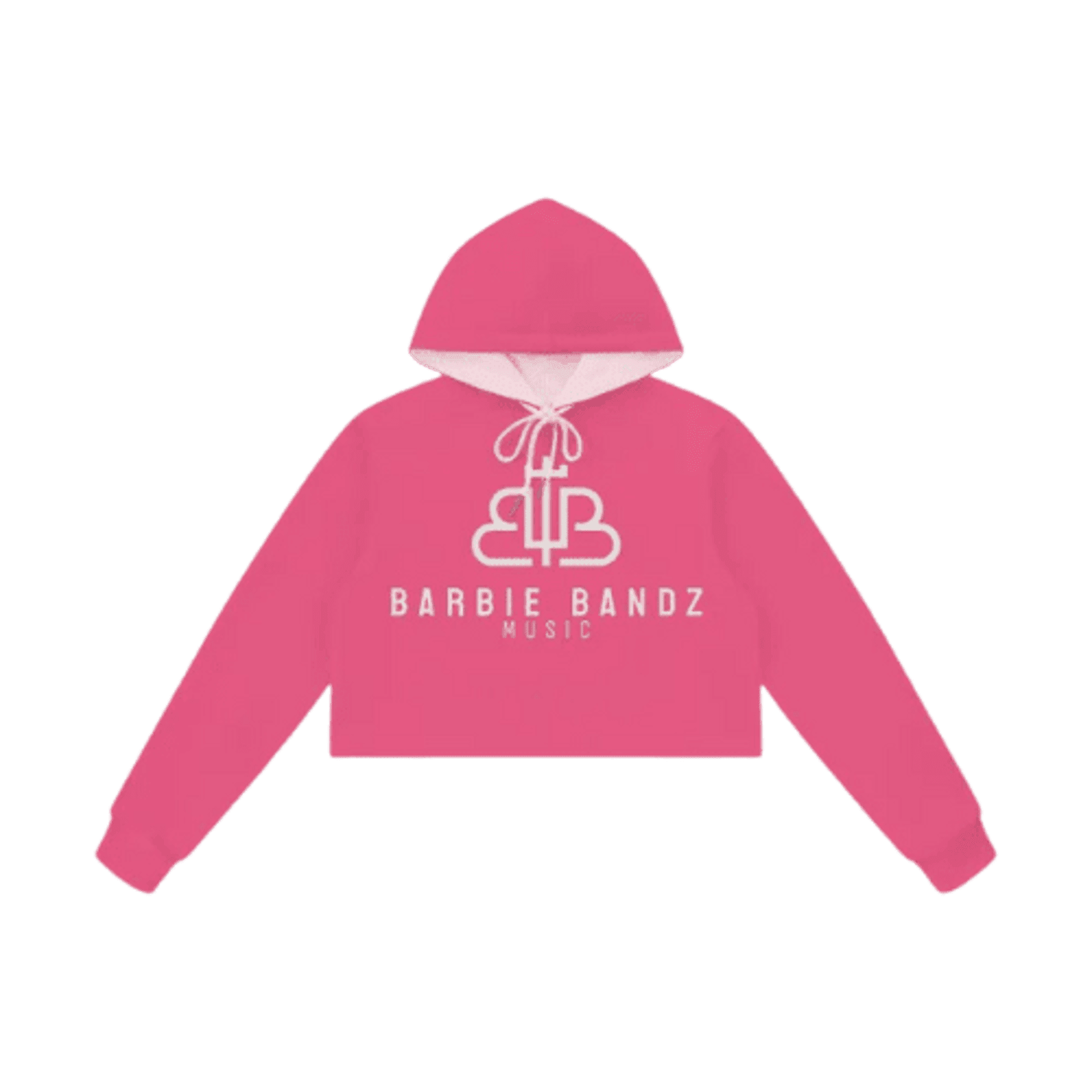 Barbie Bandz Cropped Hoodie - Merch - Higher Frequency Talent | Social ...