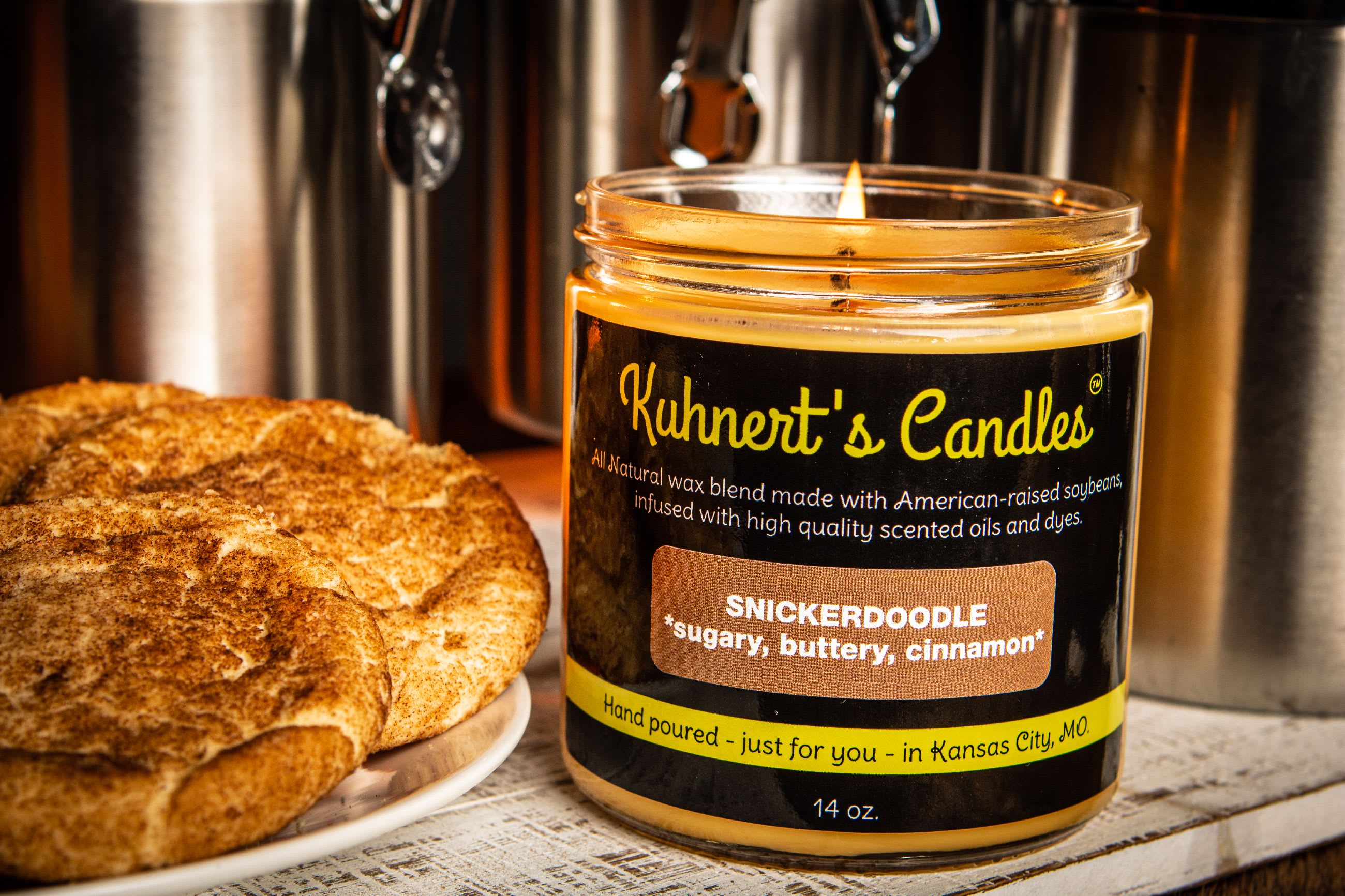 Snickerdoodle - Home - Kuhnert’s Candles - Handcrafted Natural Candles ...