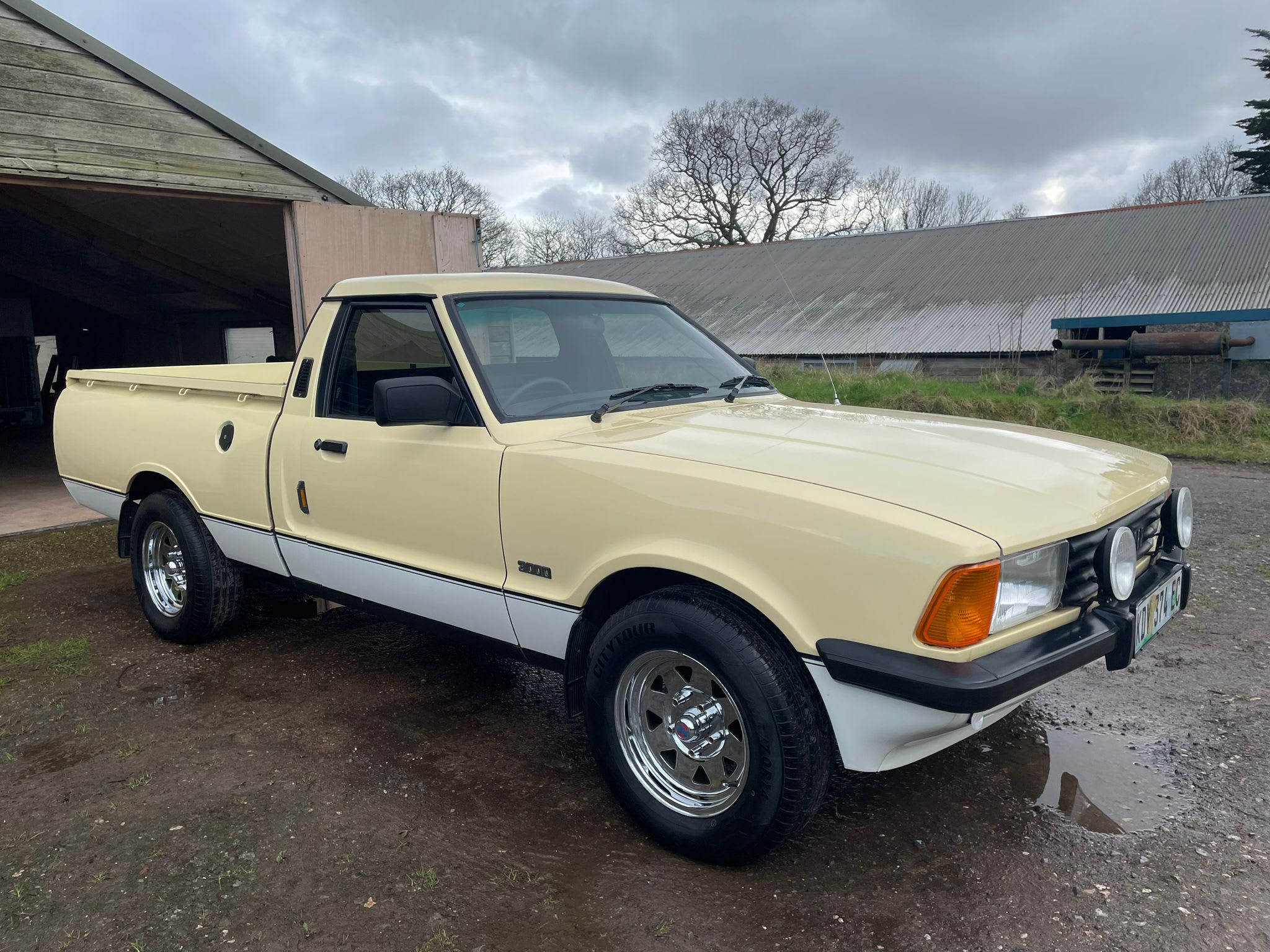 1982 Ford P100 Cortina Mk5 PickUp - SOLD - Stock - Red 7 Classics Ltd ...