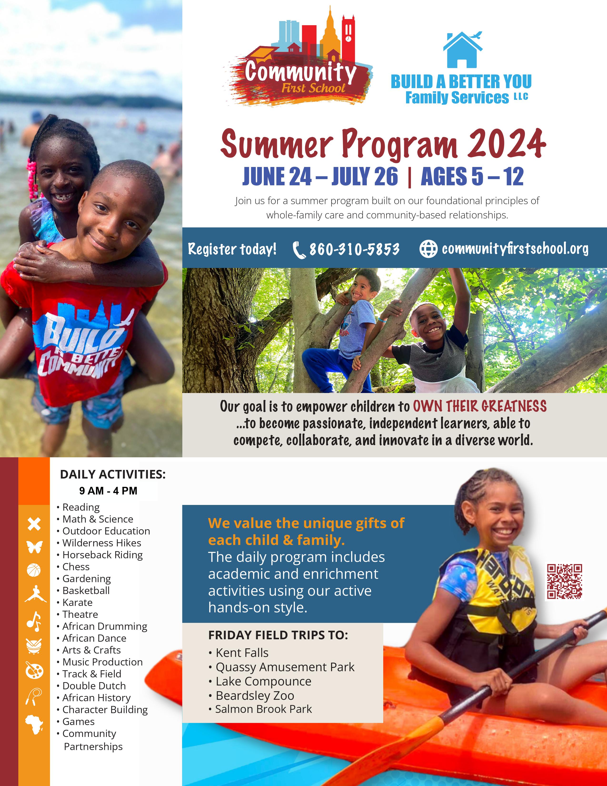 Summer Camp - Mental Health and Wellness Services - Build A Better You ...