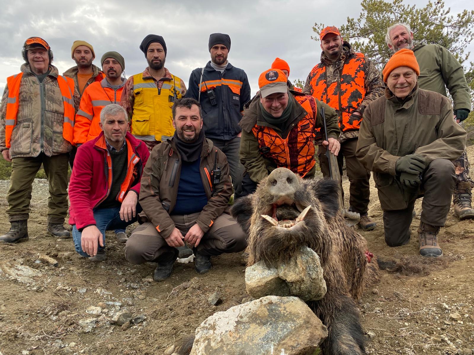 TURKEY Mountain Driven Boar Shooting. September 2022 - February 2023