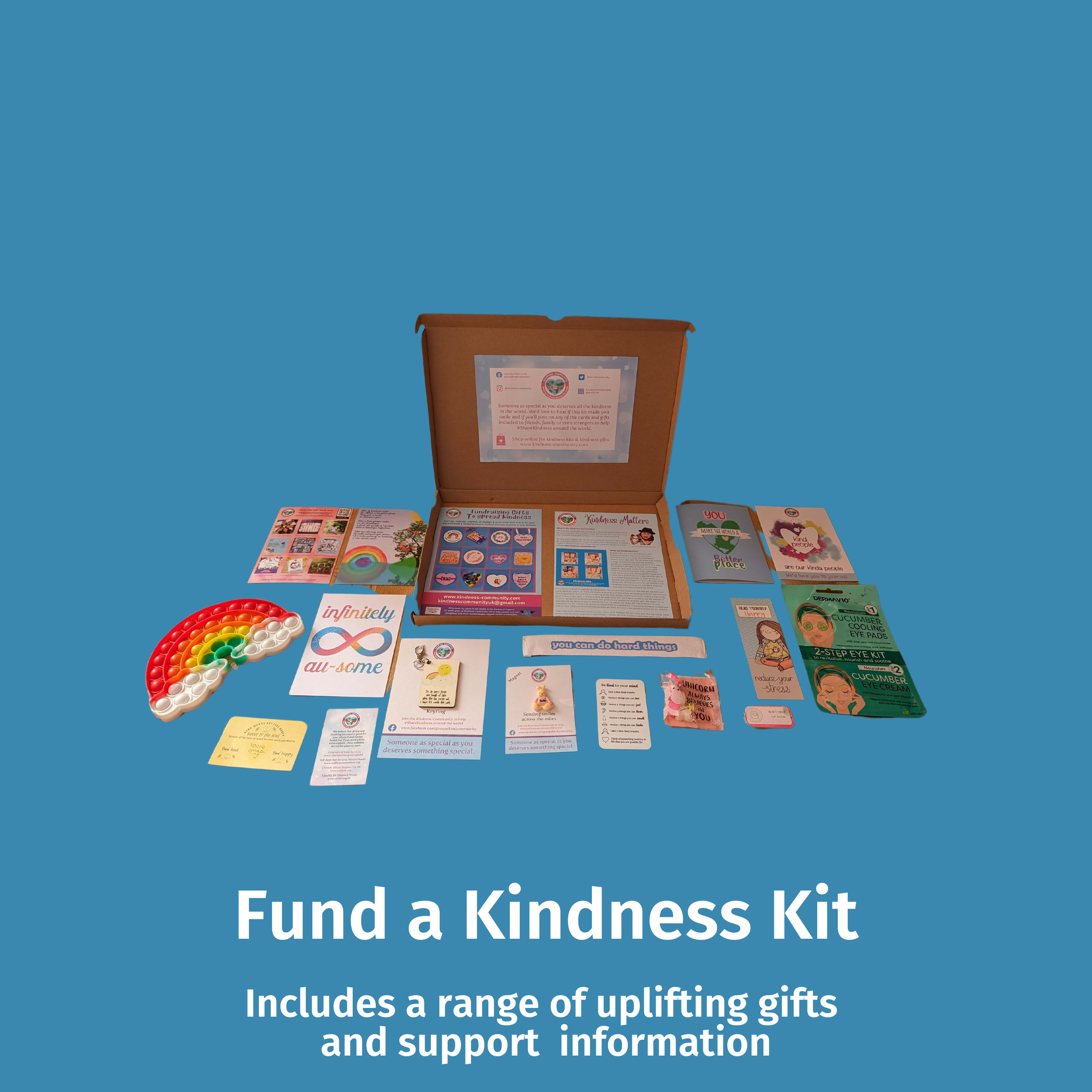 Fund a Kindness Kit for someone in need - Help us from £1 - Kindness ...