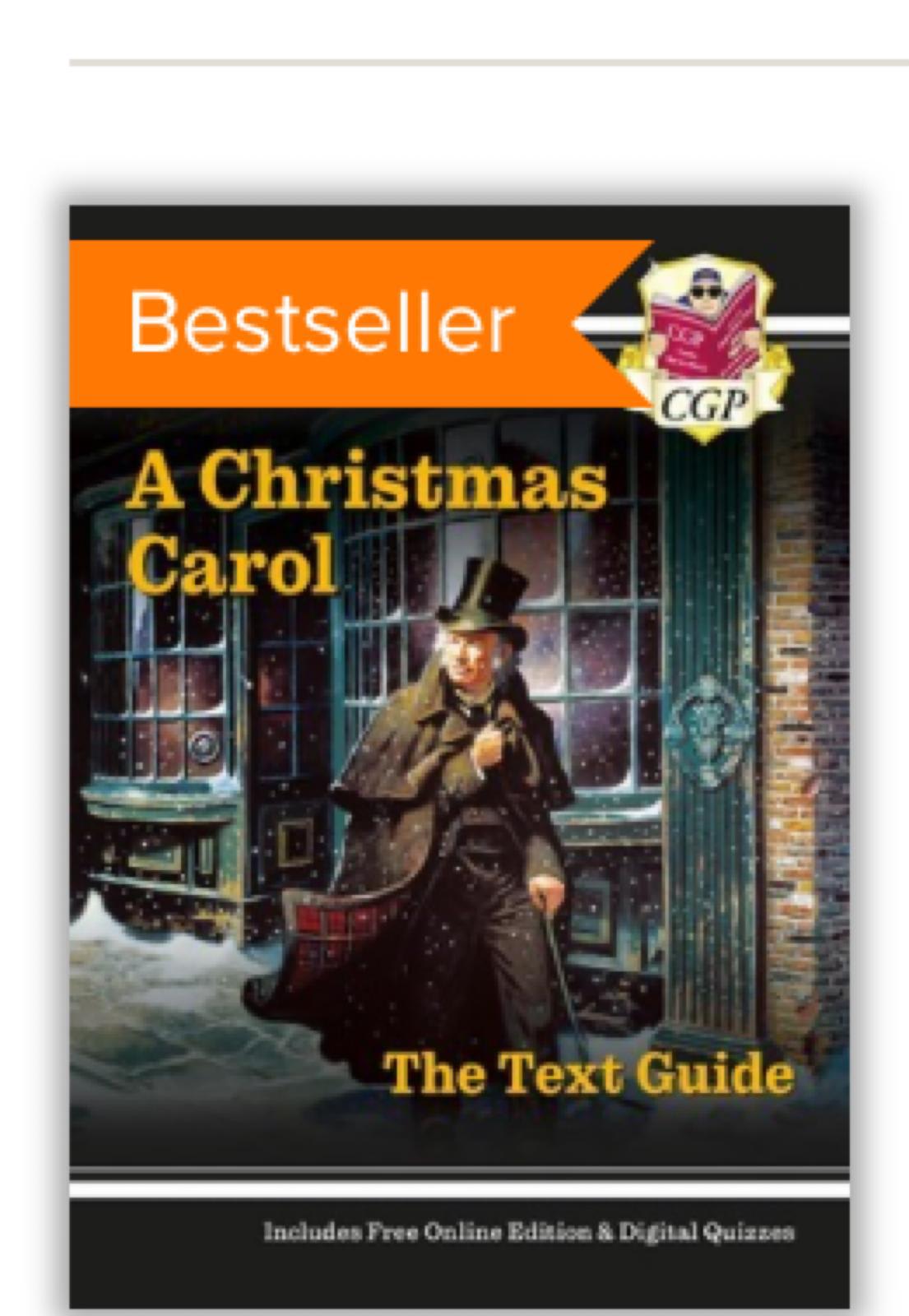 A Christmas Carol - English literature second hand text books (GCSE)