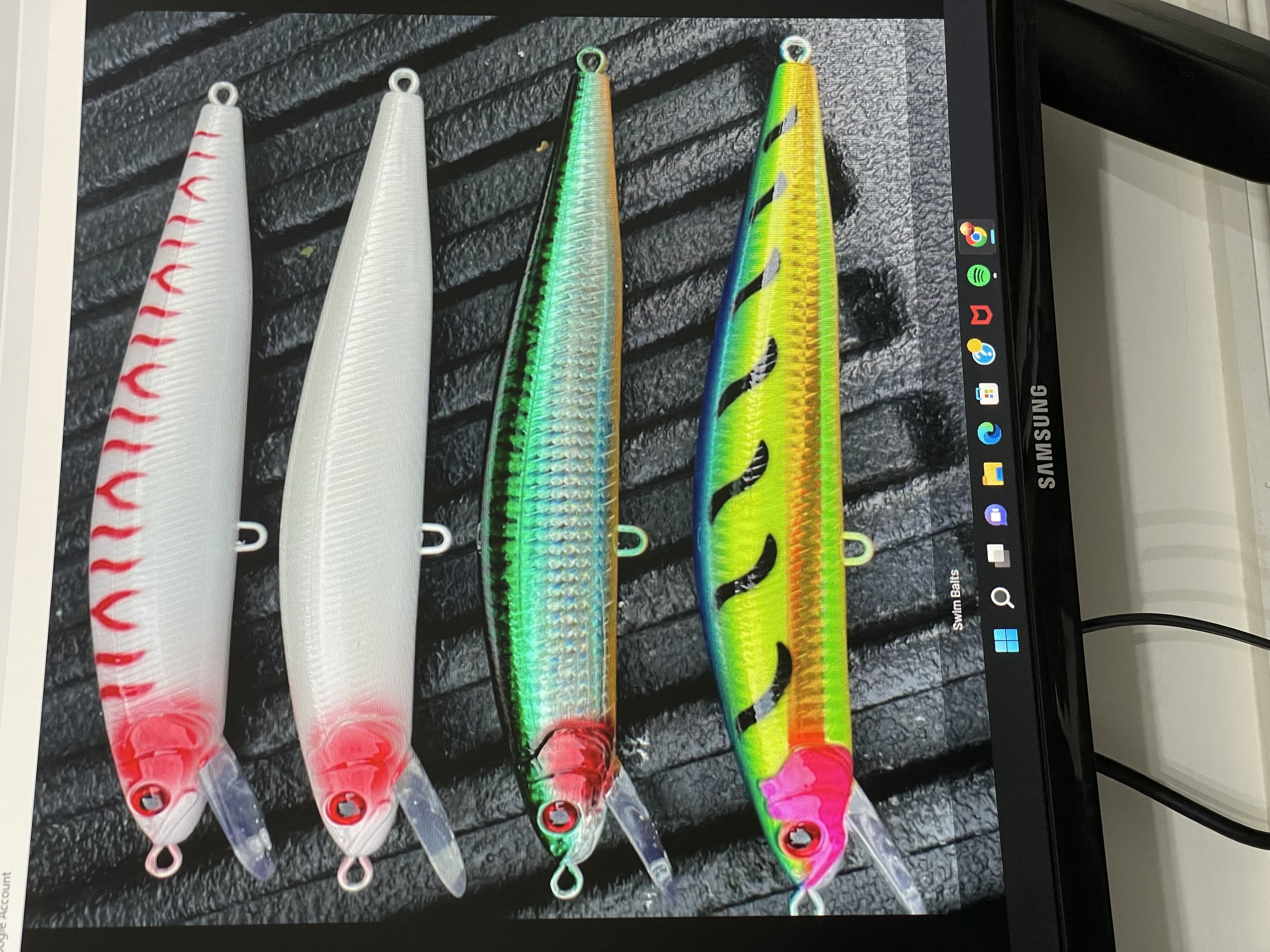Top Water Rattle - 8 Inch Top Water Rattle Minnow - Longcast Lures ...