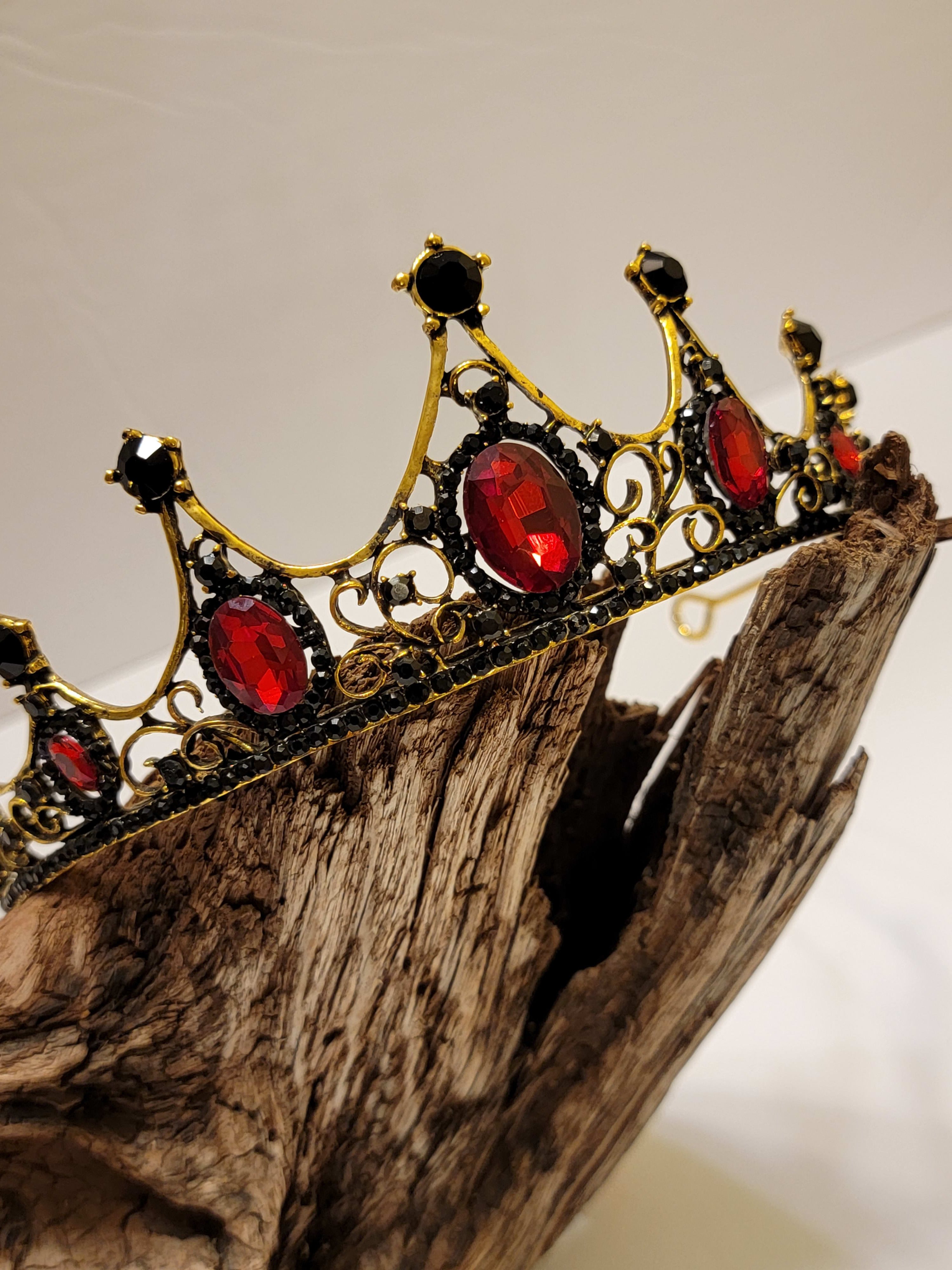 Red Queen Tiara - Tiaras & Crowns - Dragon Alley Wedding/Cosplay ...