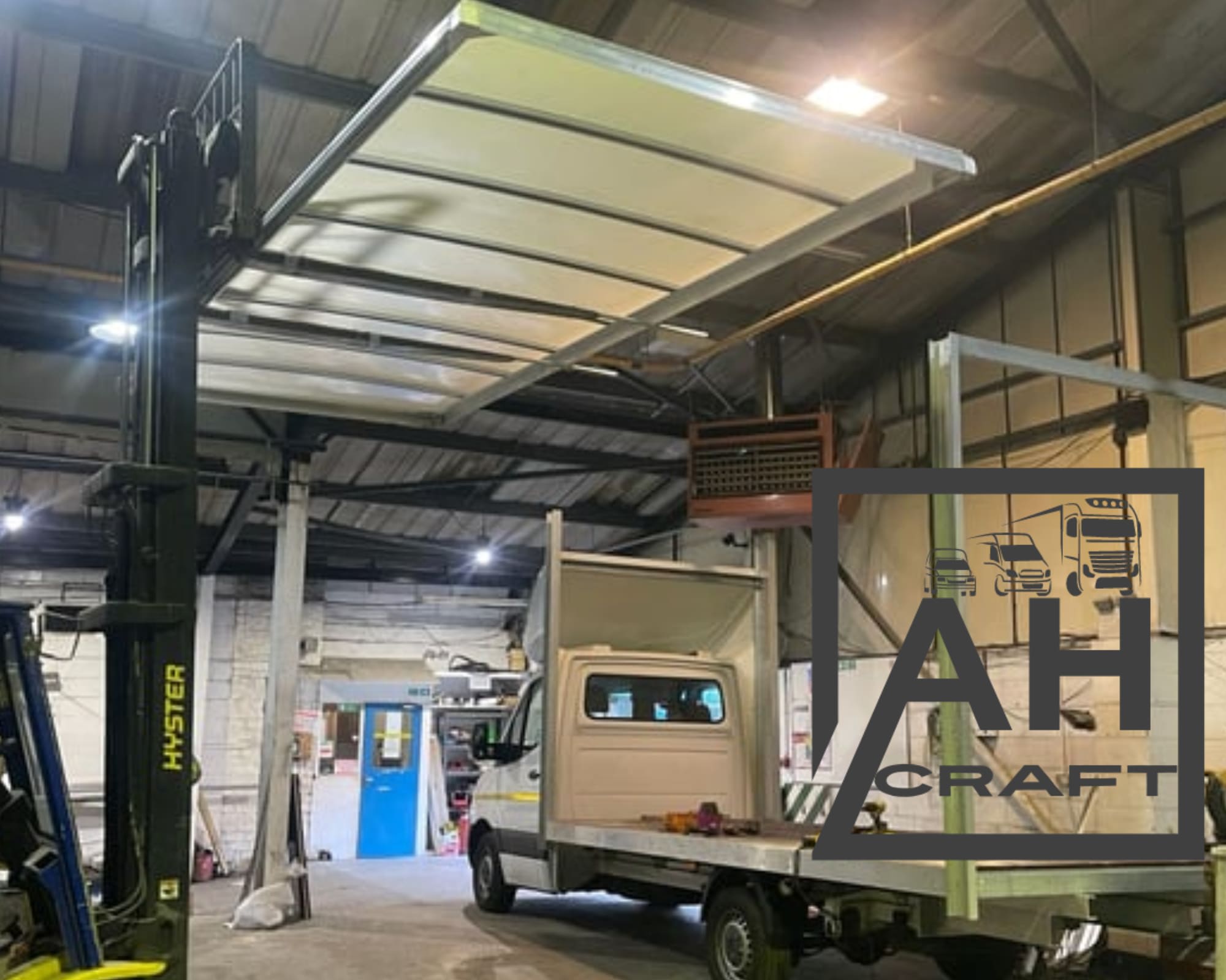 Luton Box Van Roofs Side Panels - Vans, 7,5t Side curtain Conversion