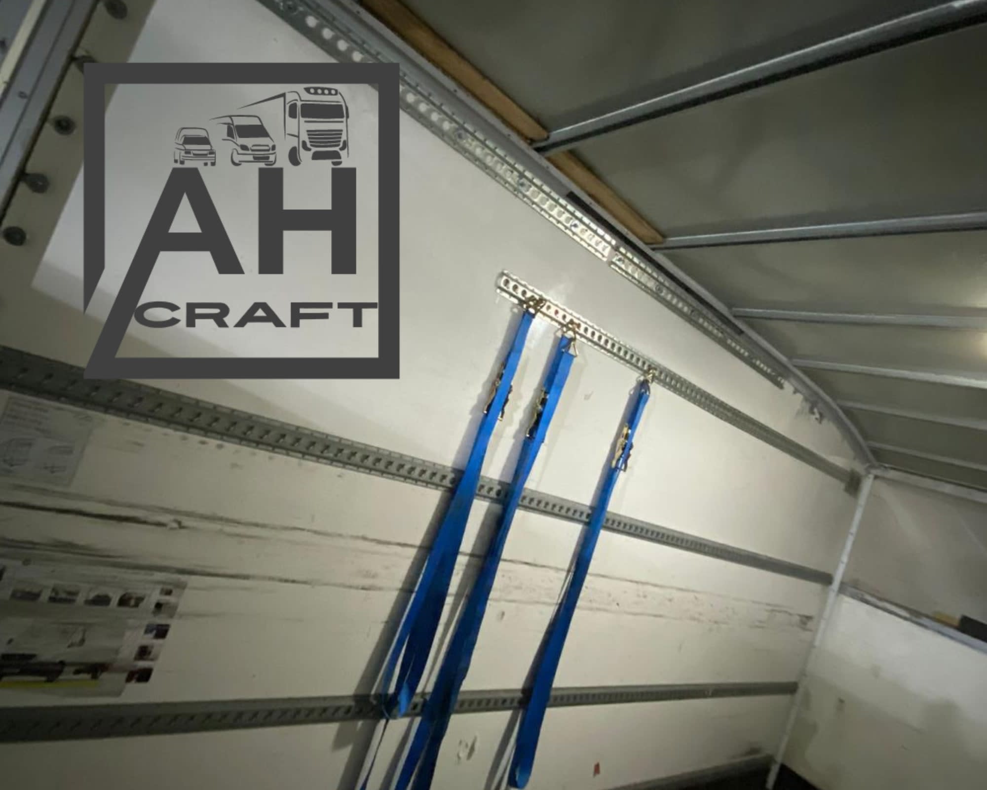 Aluminium Tie Rails - Vans, 7,5t Side curtain Conversion - AHCraft ...