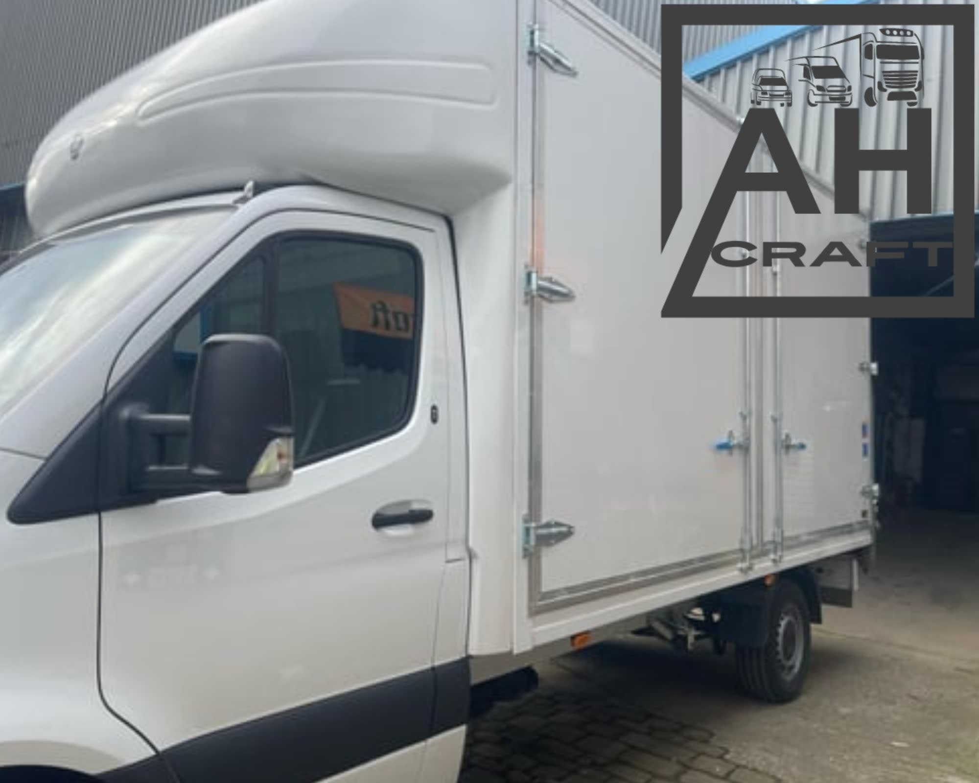 Luton Van Barn Doors - Vans, 7,5t Side curtain Conversion ...