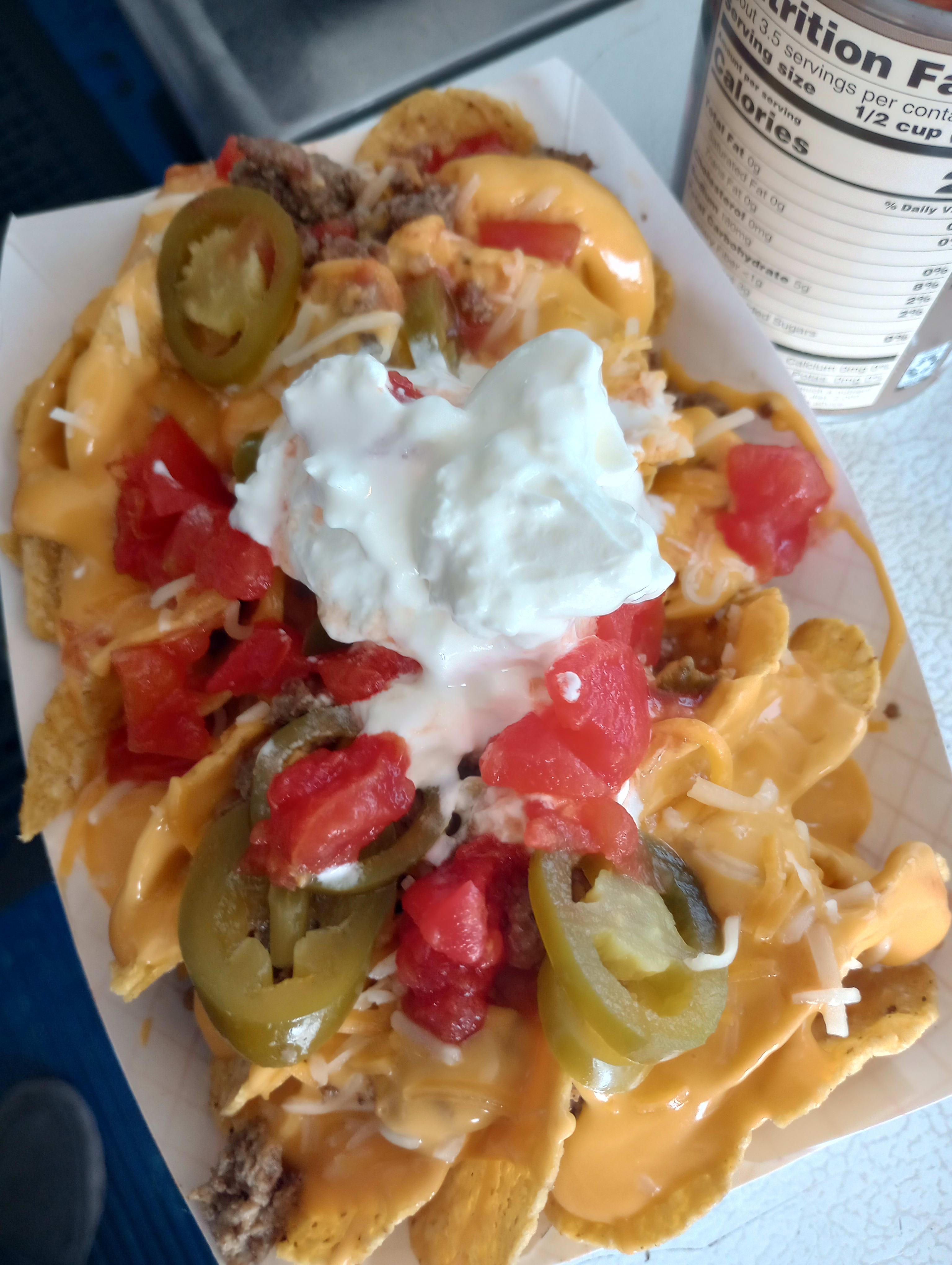 Loaded Nachos - Signature Selections - PengWingy Shaved Ice & Grill ...
