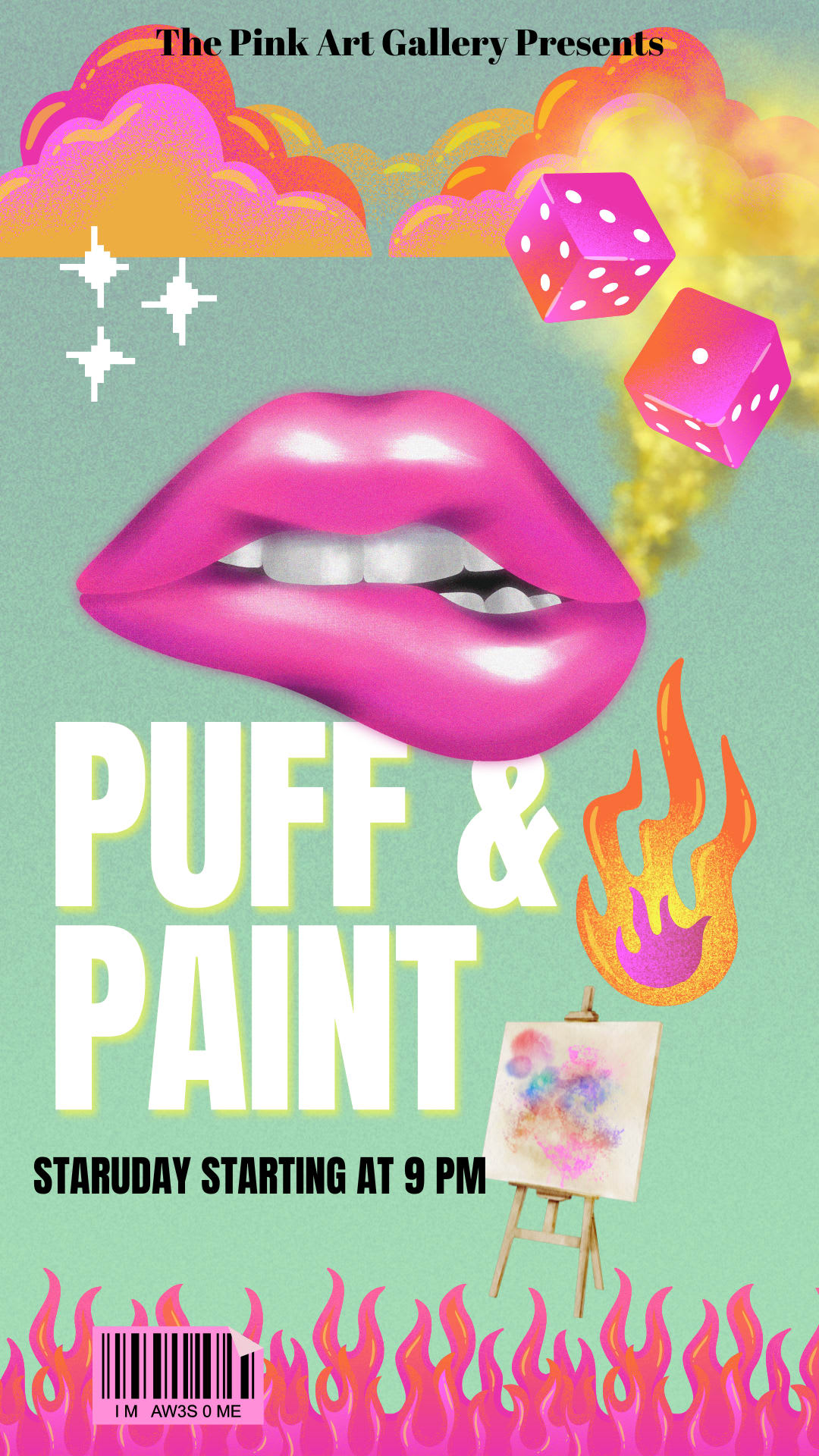 PUFF & PAINT-Sundays - Weekly Events @ TPAG - The Pink Art Gallery ...