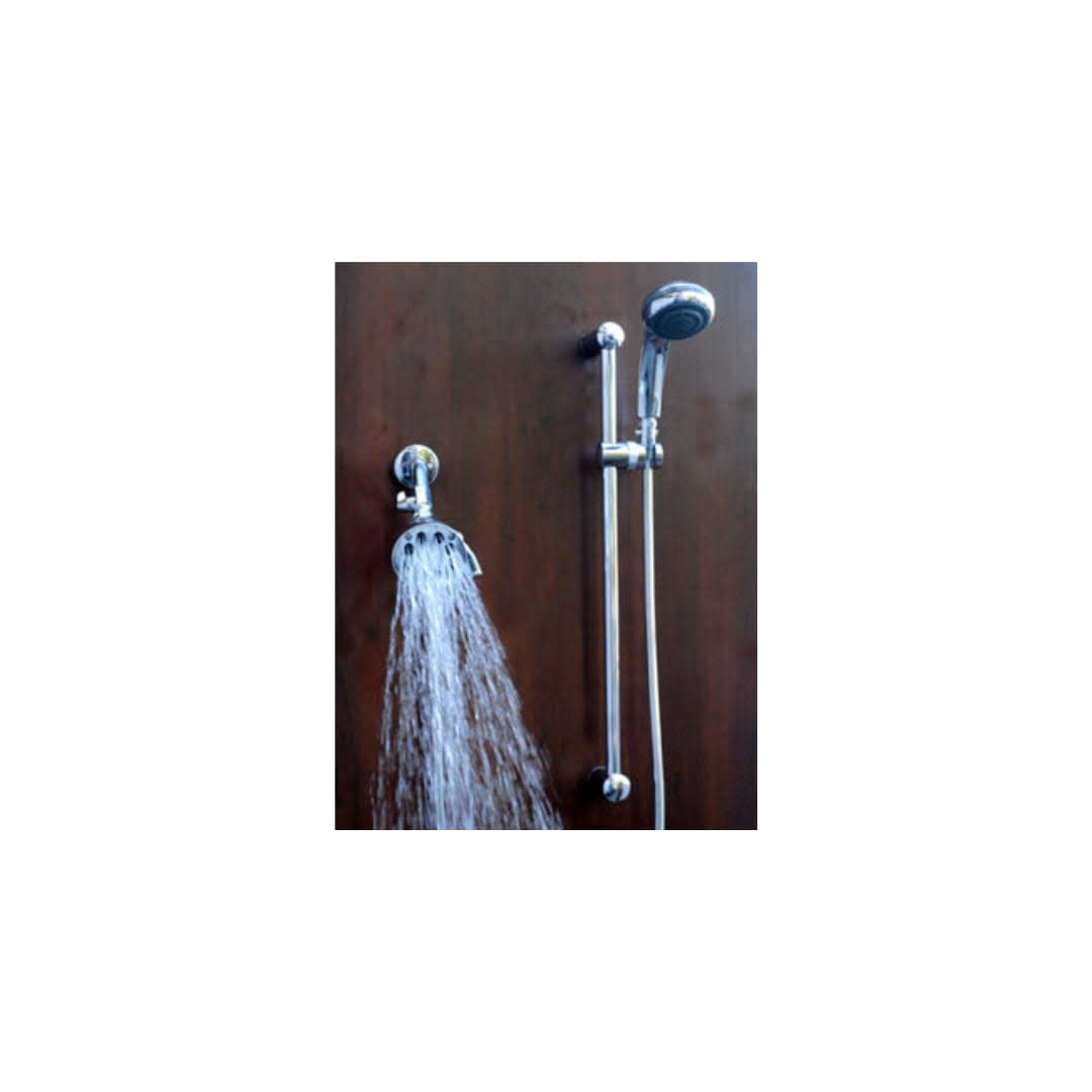 Powerful Giessdorf® Dual Shower Head System with Handheld Spray