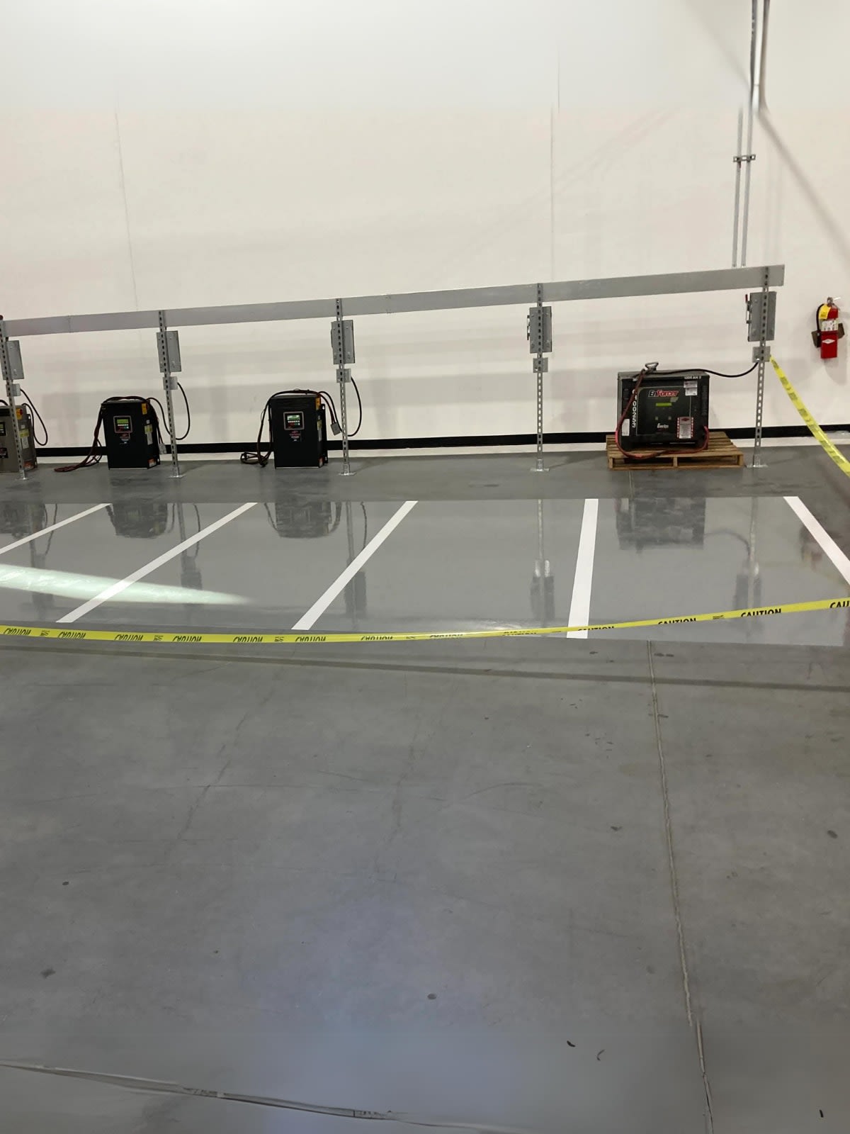Battery Charging Areas - Total Surface Flooring Services - Epoxy ...