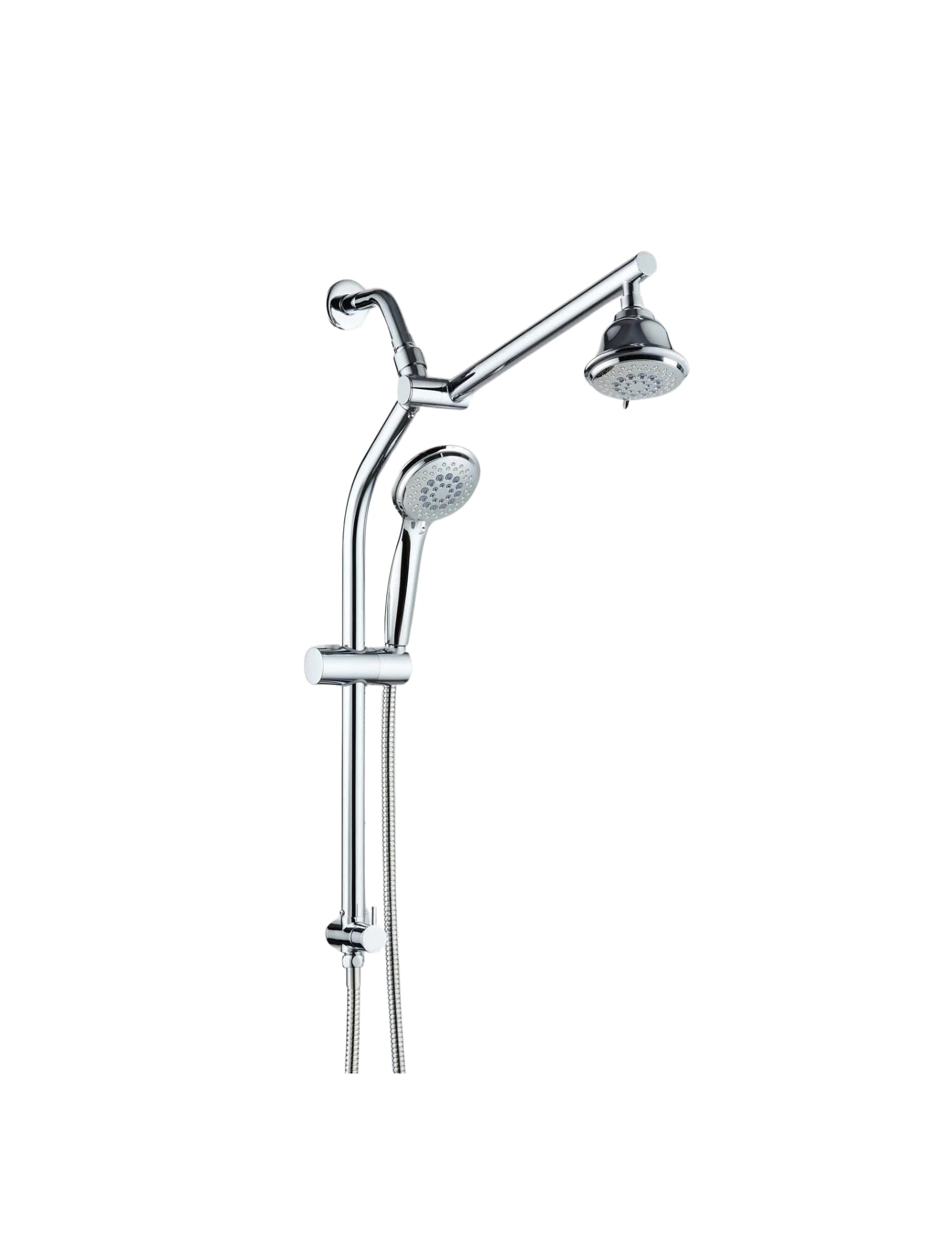 Mariner 7 Dual Shower Head System With Adjustable Height Shower Arm