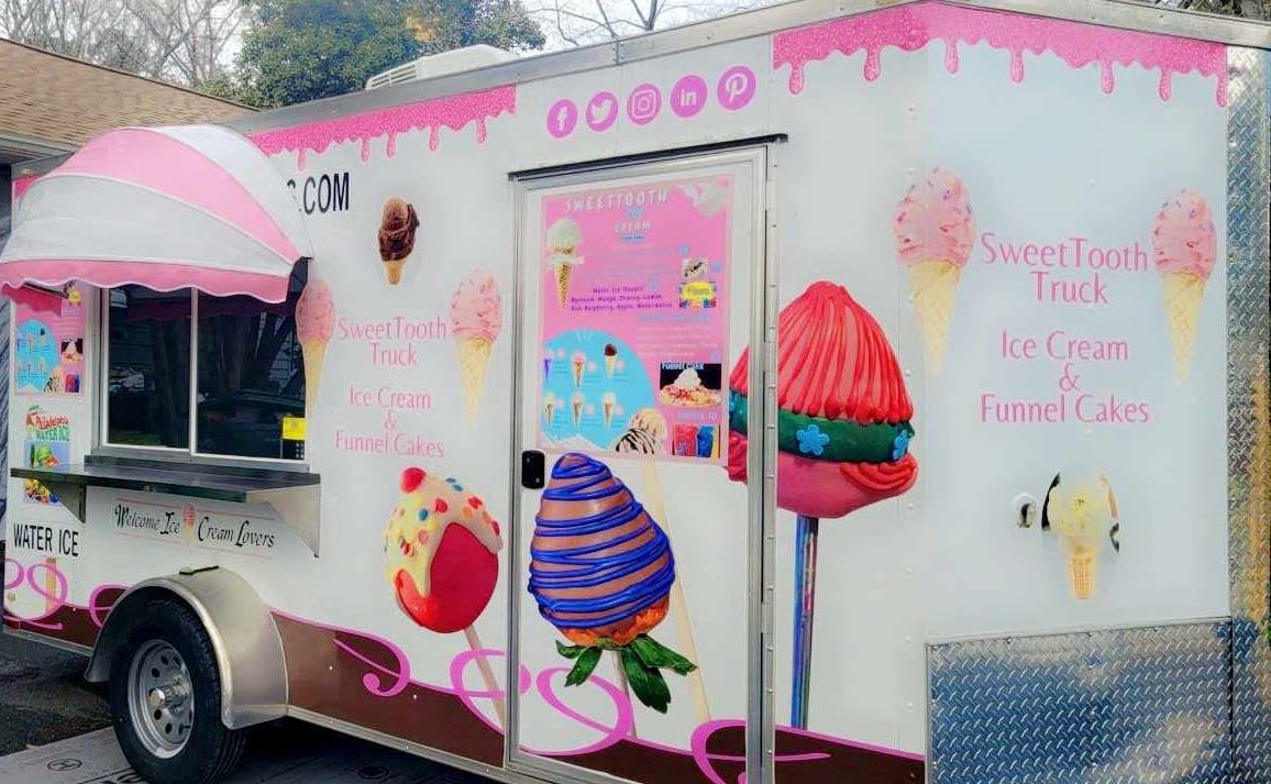 Sweet Tooth Ice Cream Truck | Ice Cream Food Truck | Richmond VA