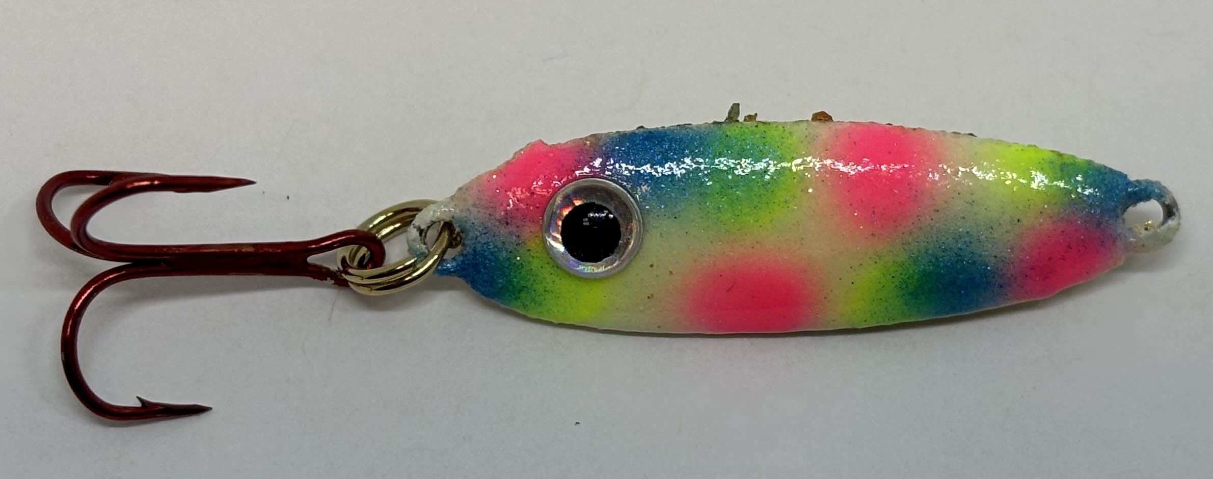 Electric Red U.V.Fish Call Rattle Wonderbread - Electric Red U.V. Ice ...