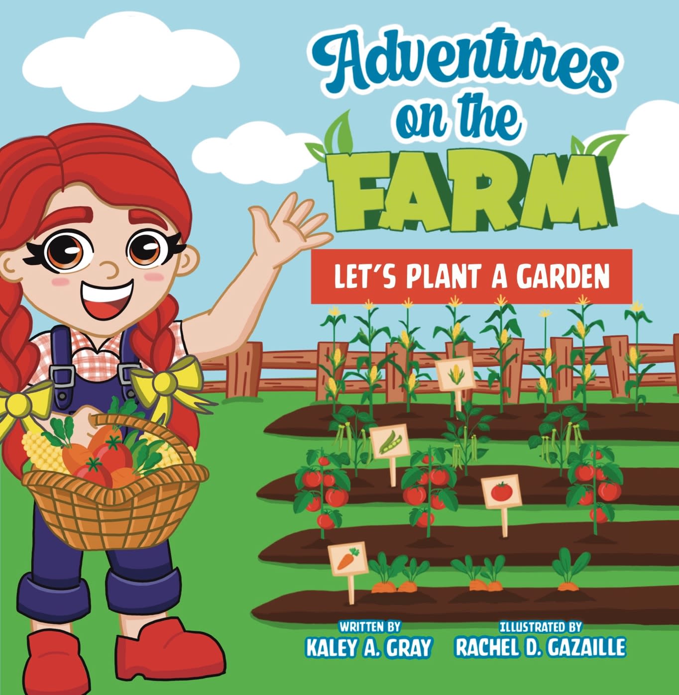 Let's Plant a Garden - Children's Books - Adventures on the Farm ...