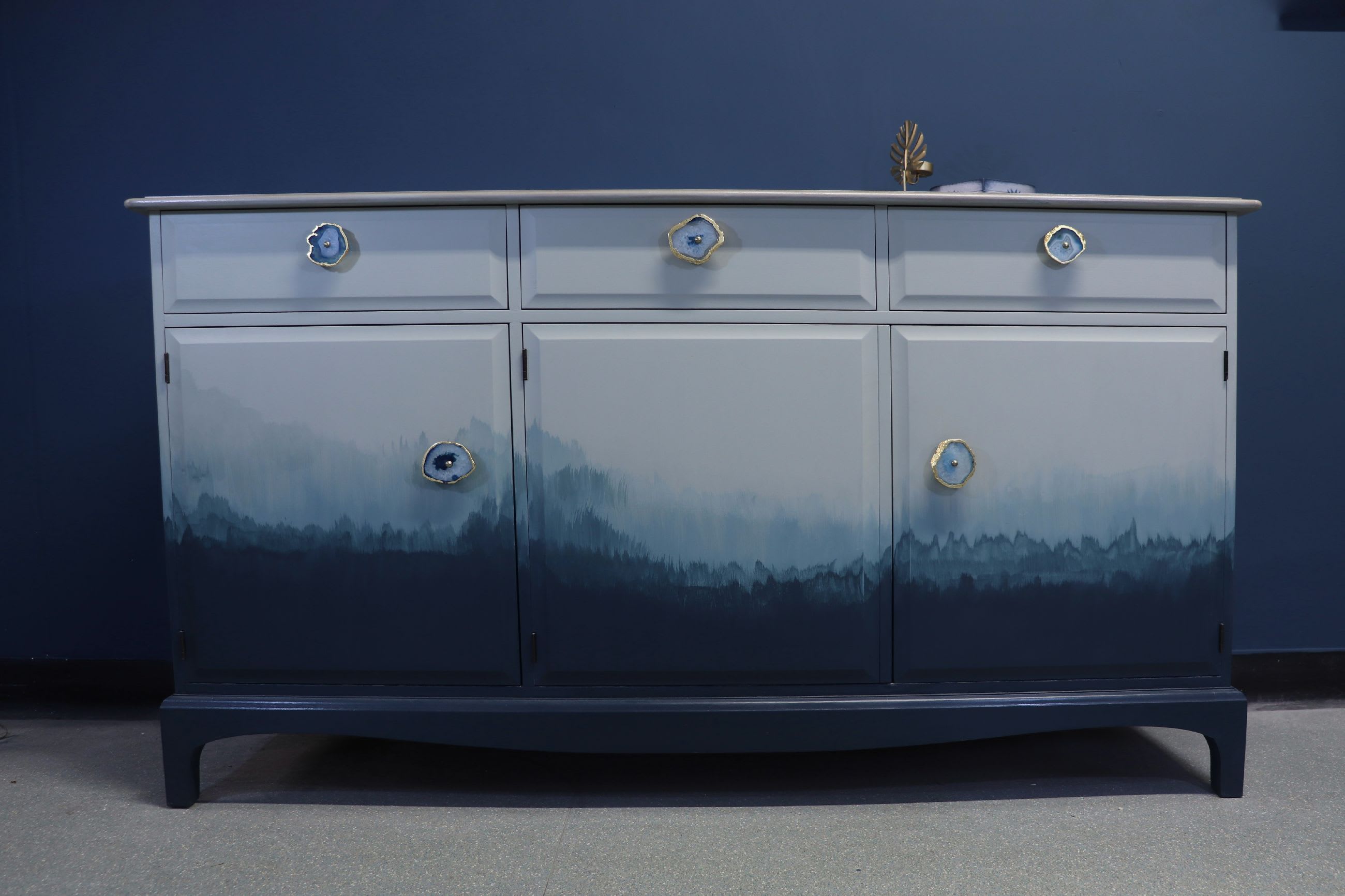 "Misty Morning" Handpainted Stag Sideboard - Furniture - Art of Morrow ...