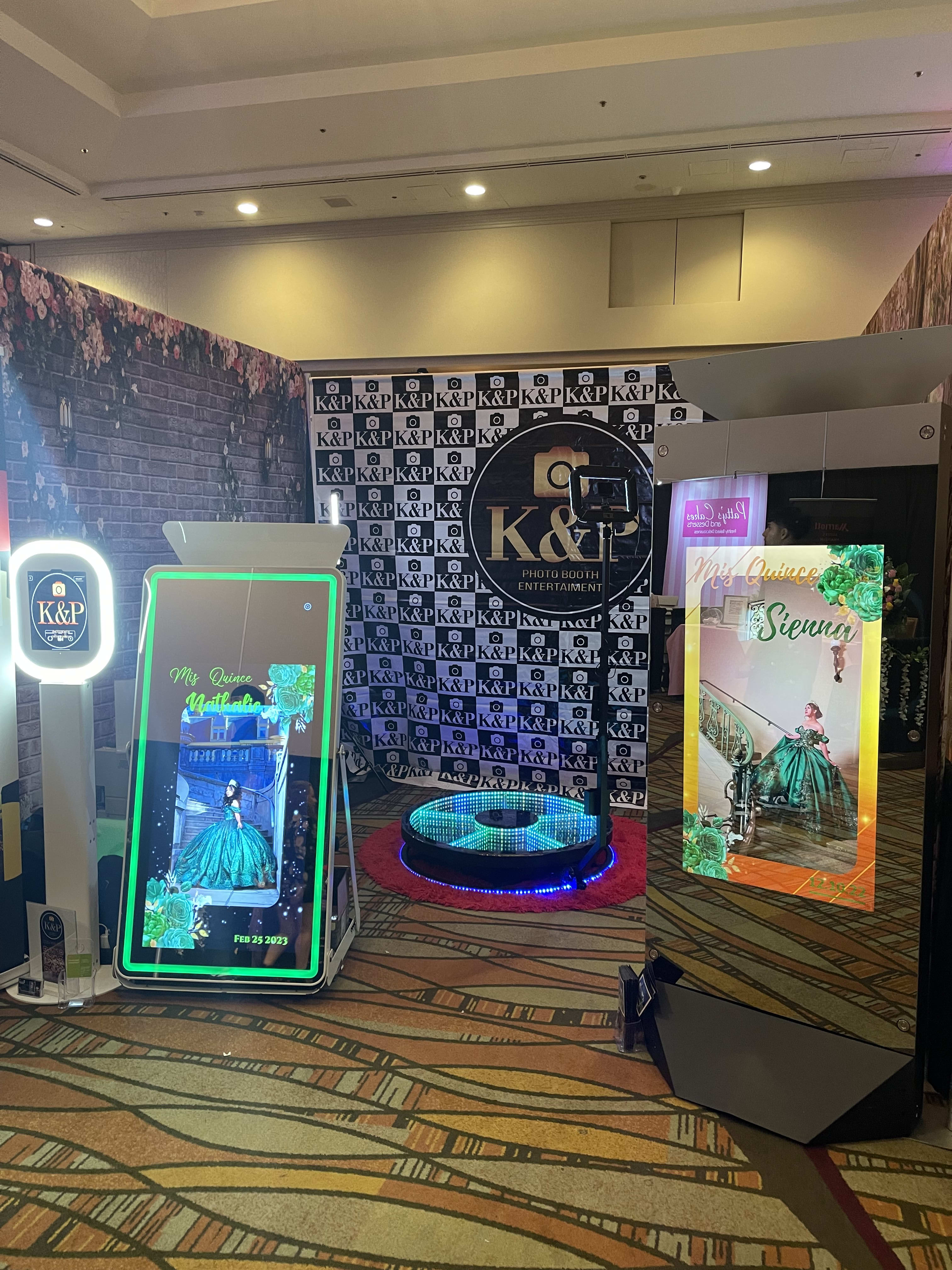 K&P Photobooth | Photobooth Rental & Accessories for Events | Orange