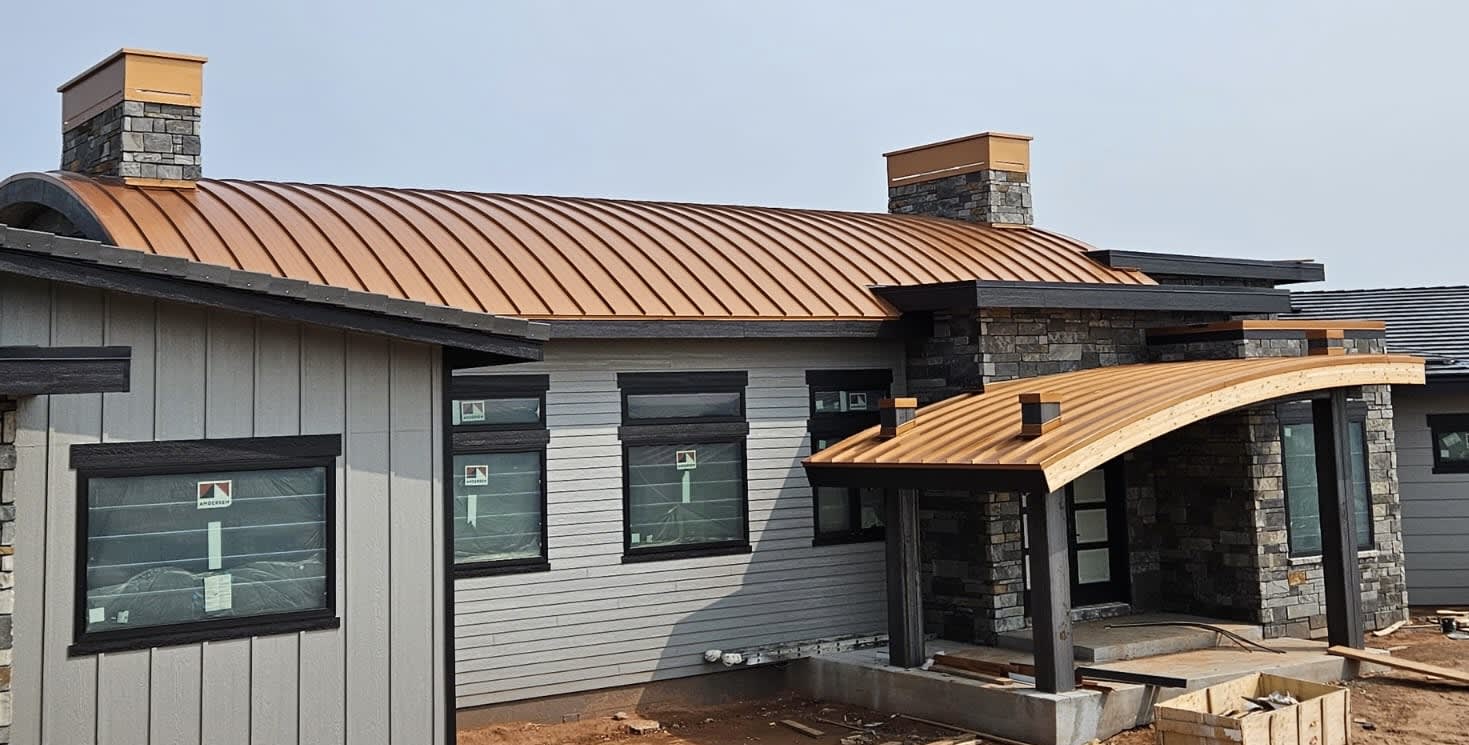 New & Custom Homes - Our Services - Solstice Roofing - Roofing ...