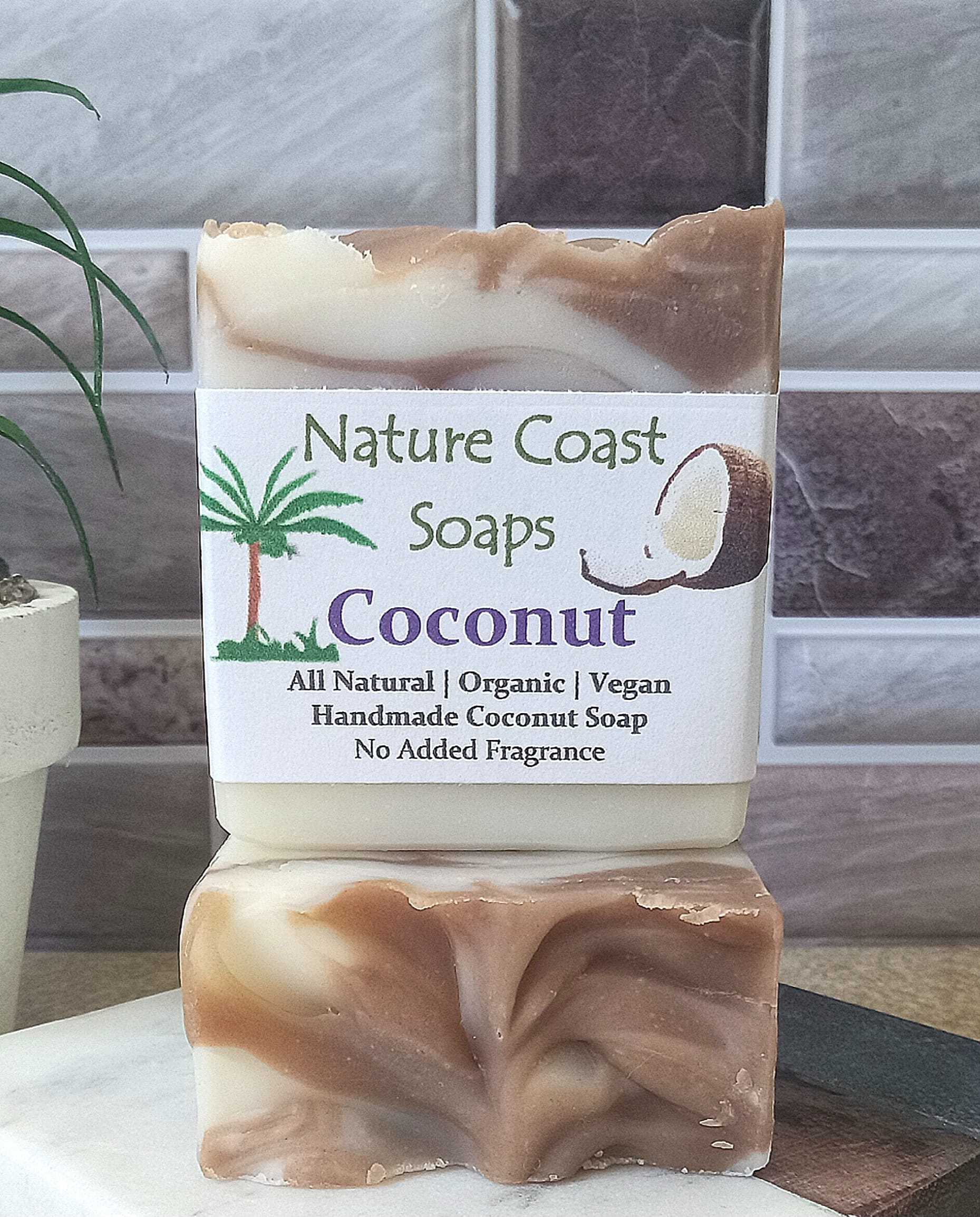 Coconut Soap Bar - Handmade Vegan Soaps - Handmade Soap and Skincare in ...