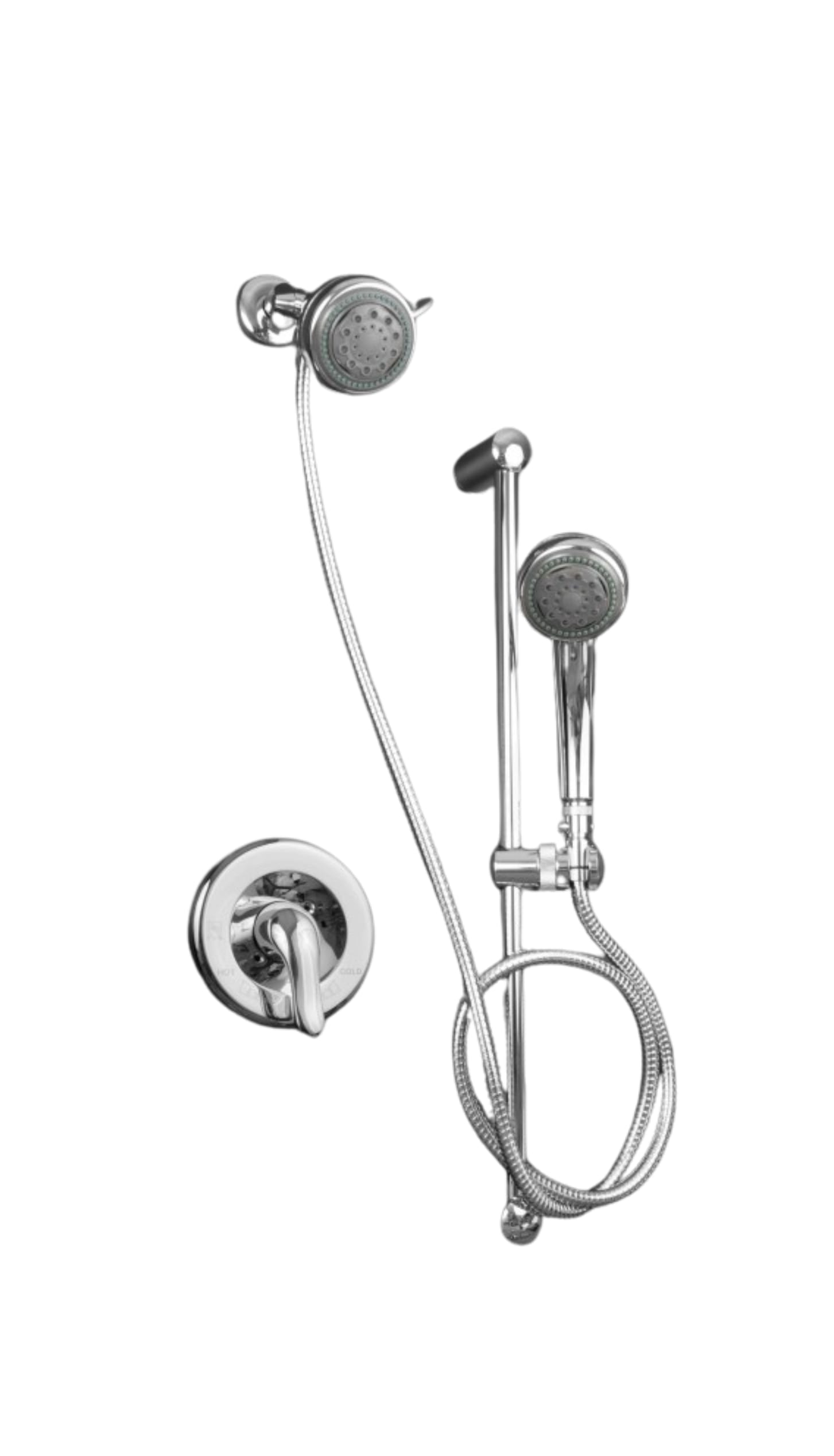 Mariner 2 Dual Shower Head System - Shower Systems with Valves - Zoe ...