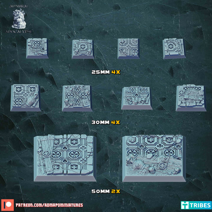 Crusader (Square) - Bases - MTG Terrain | Terrain Building Service ...