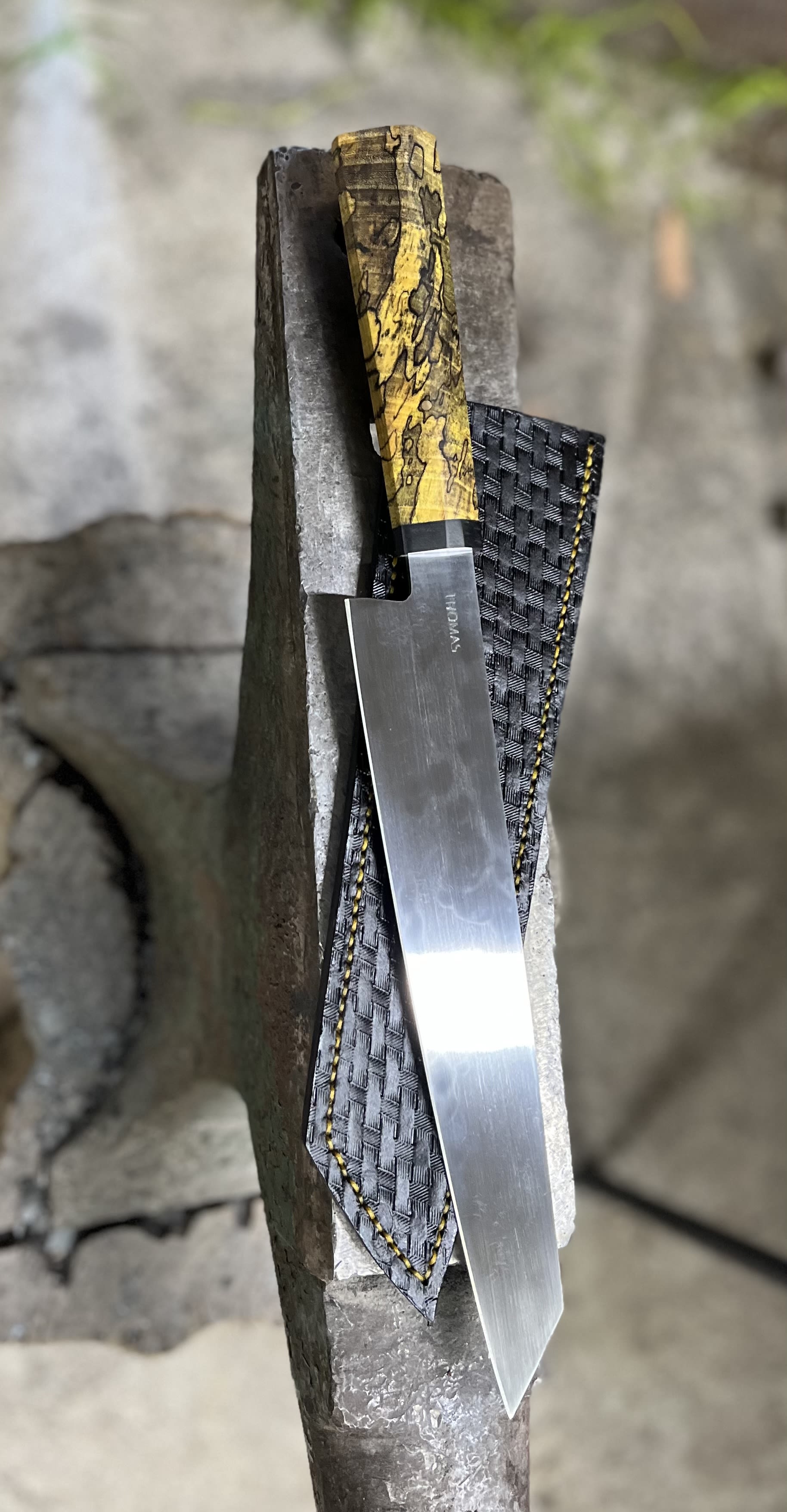 SOLD- 11” Kiritsuke Chef Knife - Chef Knives - Tree Of Liberty ...