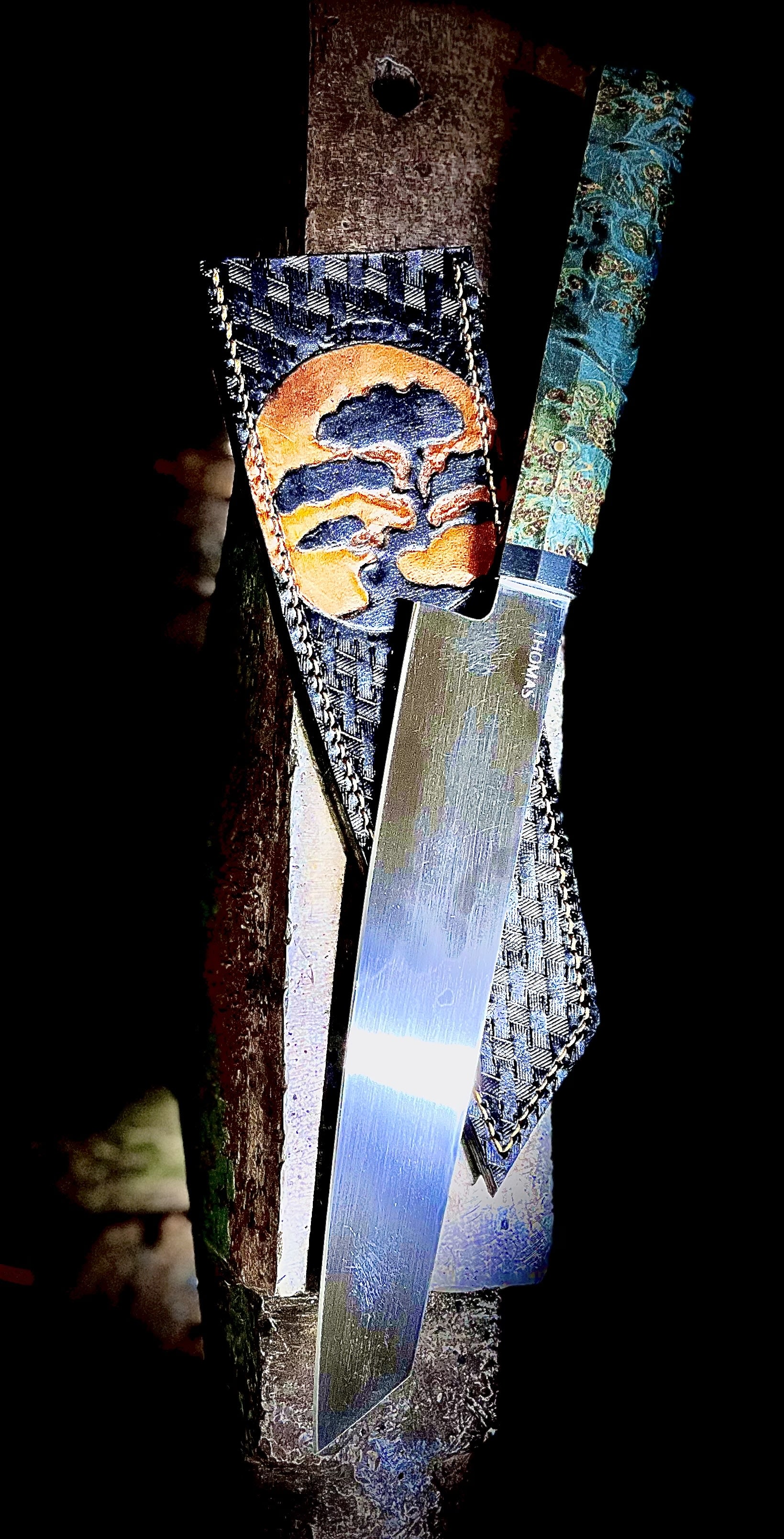SOLD- 10” Kiritsuke Chef Knife - Chef Knives - Tree Of Liberty ...