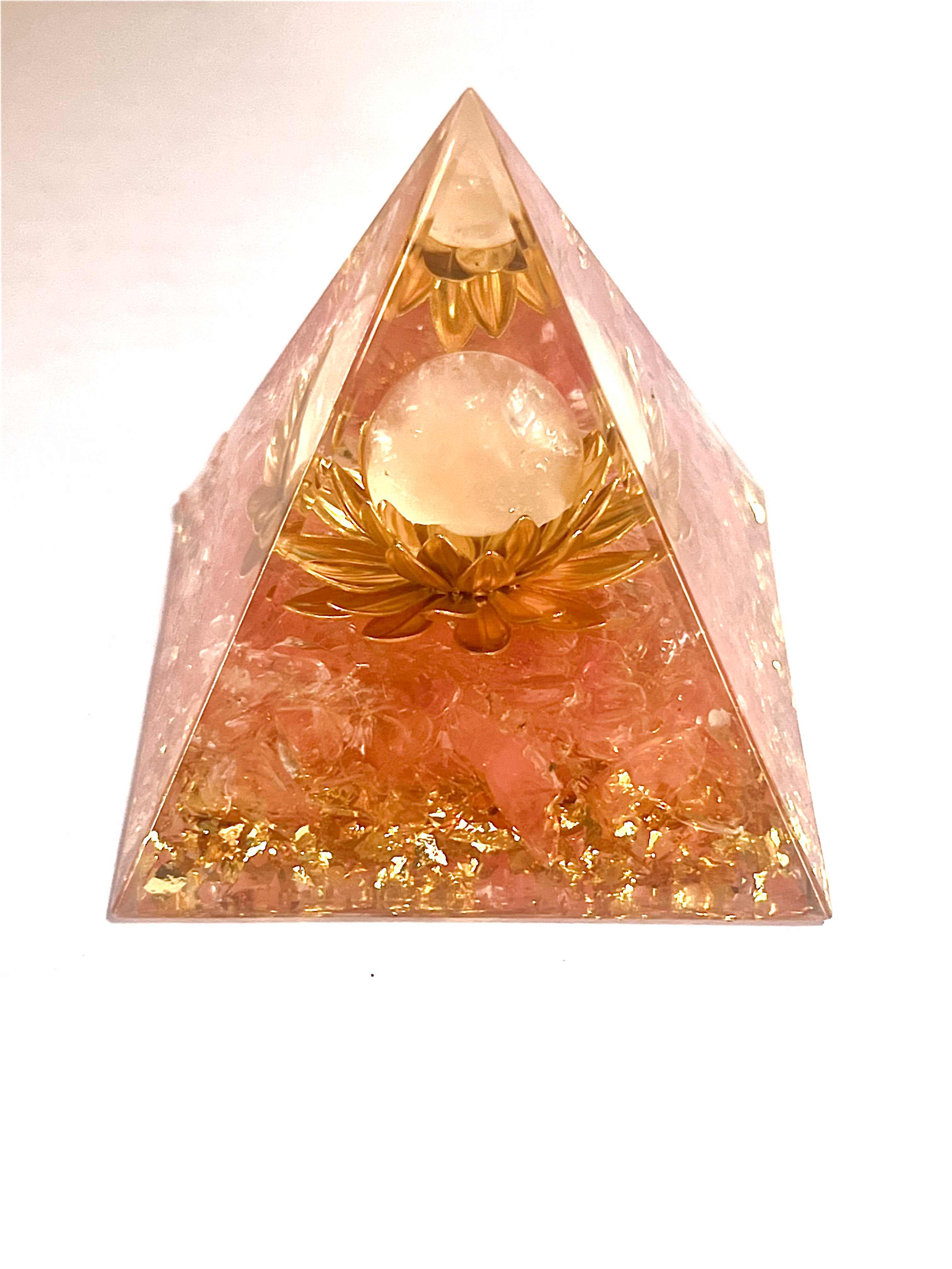 Pink Orgone Energy Pyramids - Orgone Energy Healing Pyramids - Hypnotic ...