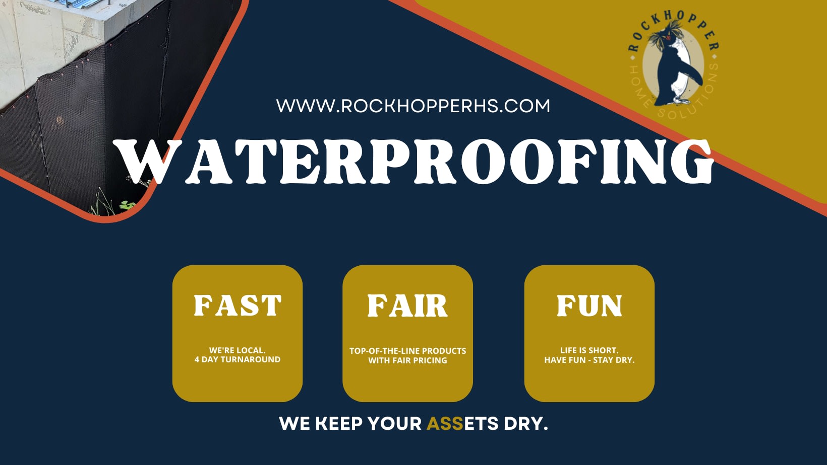 RockHopper Home Solutions LLC | Waterproofing Services in Asheville