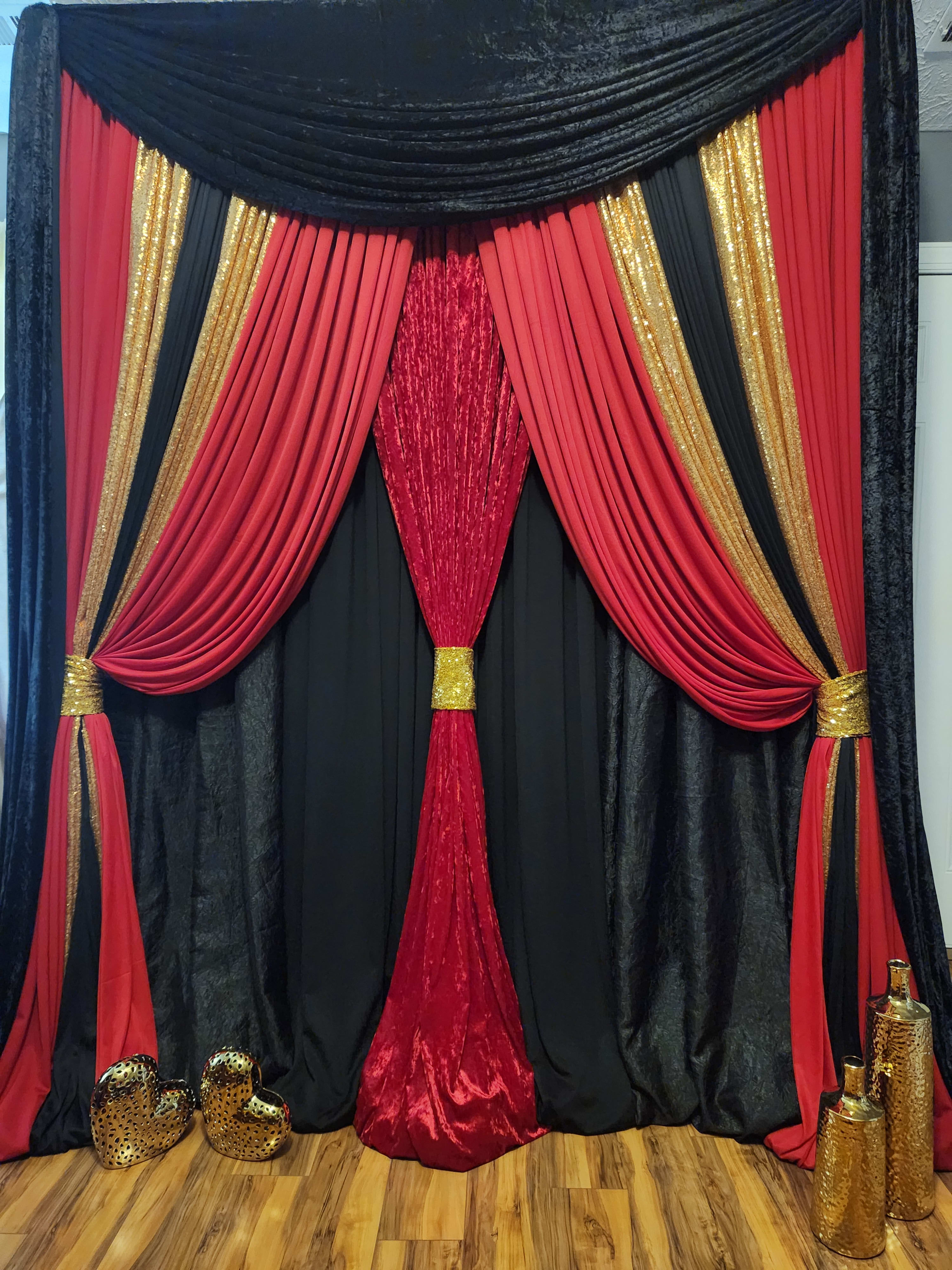 Diverse Draping Designs Event Decor & More | Charlotte Event Backdrop ...
