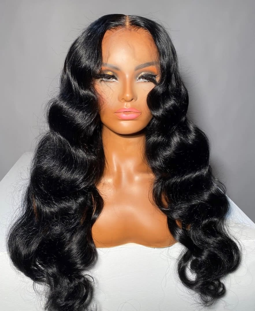"Pretty Luxe" 100% Human Hair Lace Front Wigs - "Pretty Luxe" - Human ...