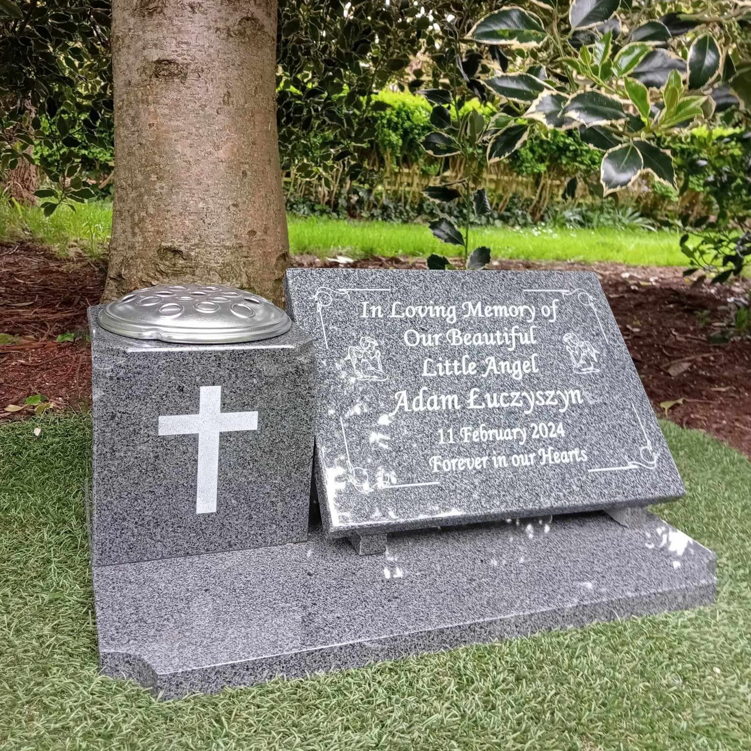 PERSONALISED Memorial Grave Cemetery Plaque GraveStone Grave Plaque ...