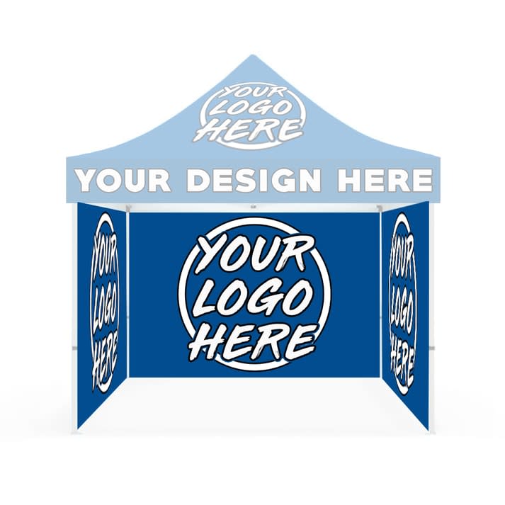 Custom Canopy Full Wall Package - Tent Accessories - 3 Wide Designs ...