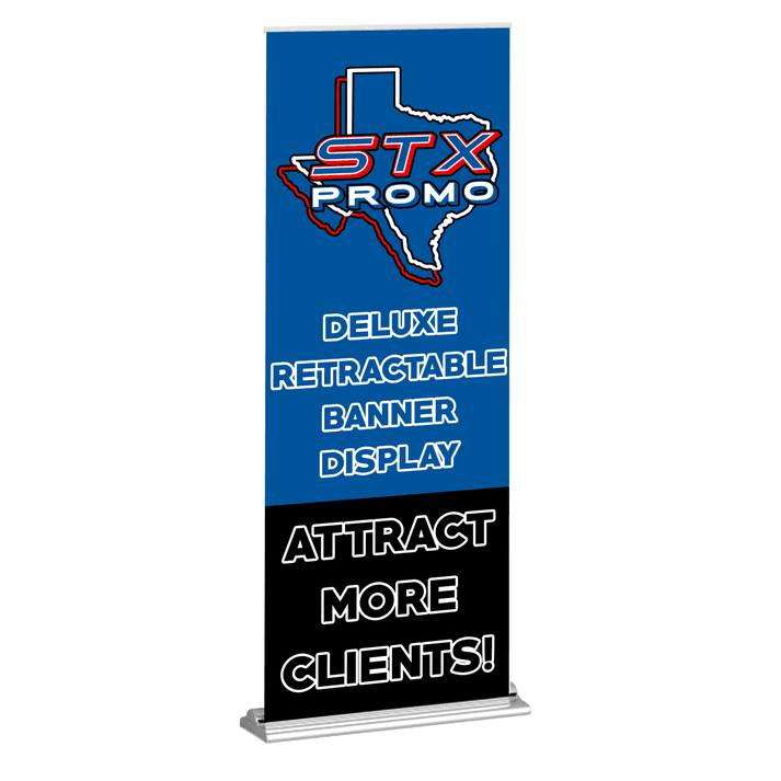 Deluxe Retractable Banner Display - Retractable Banner Displays - 3 ...