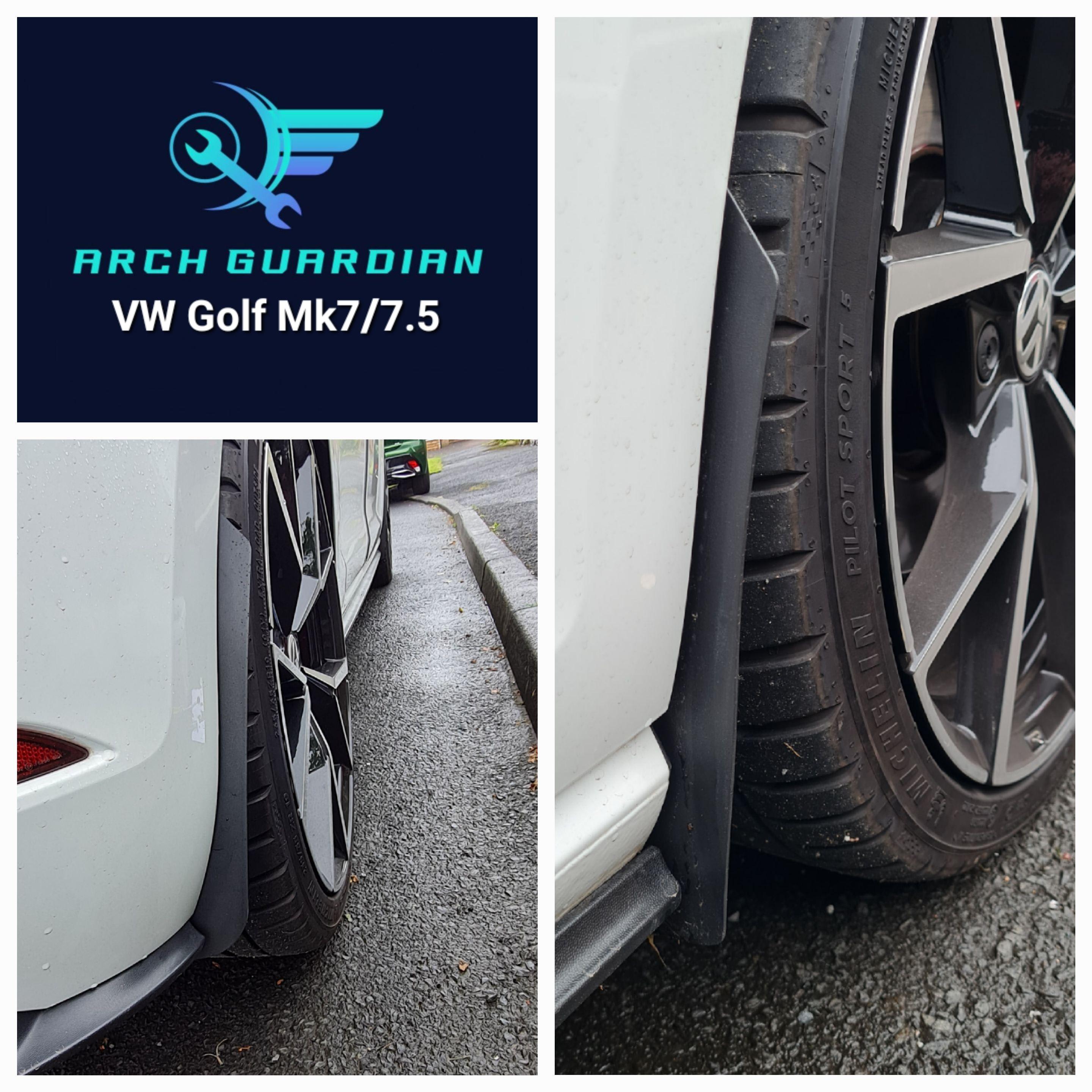 VW Golf Mk7/7.5 (Full Set Of 4 - Fronts & Rears) - Arch Guards - Arch ...