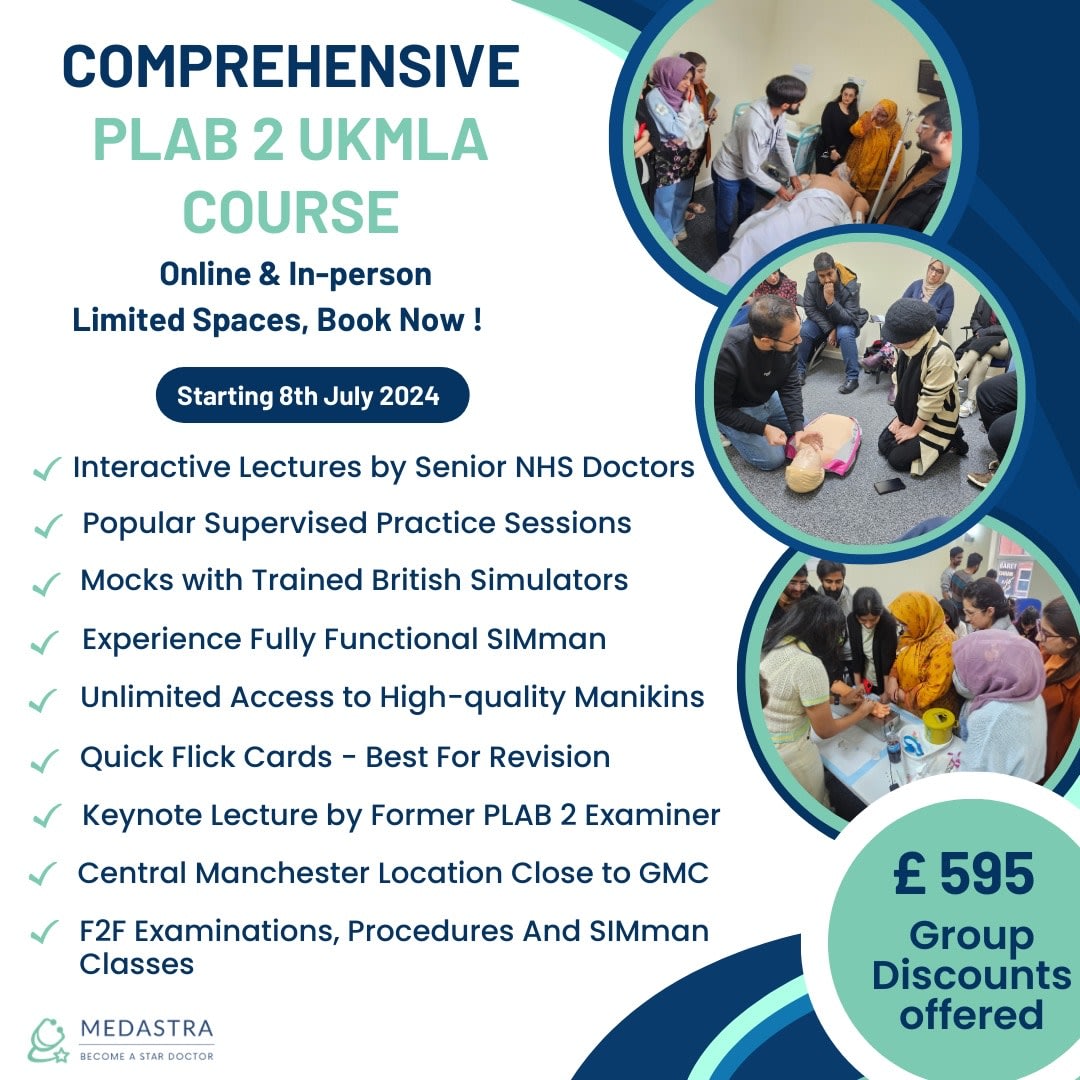Comprehensive Plab 2 Course Plab 2 Courses Medastra I Medical