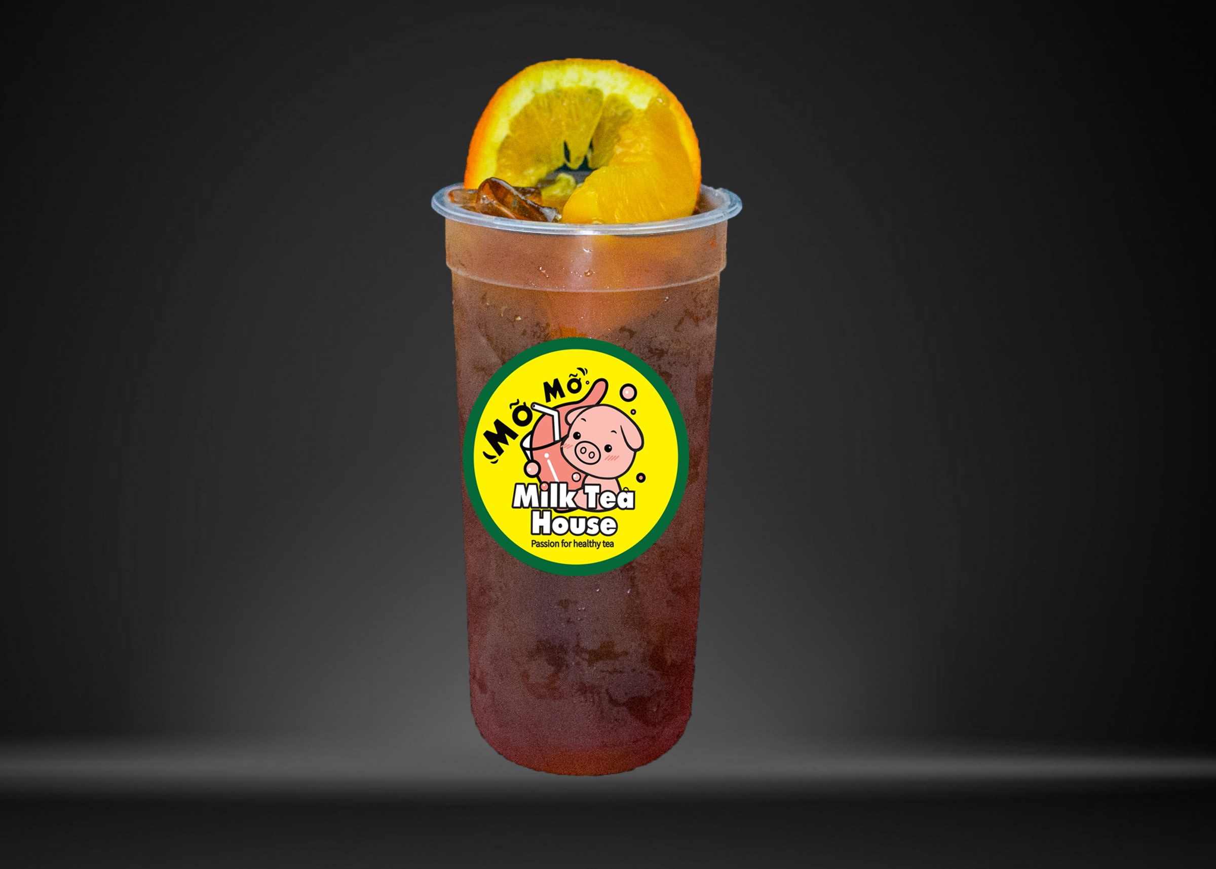 Orange Lemongrass Peach Tea - Classic - Mo Mo Tea | Delicious Bubble ...